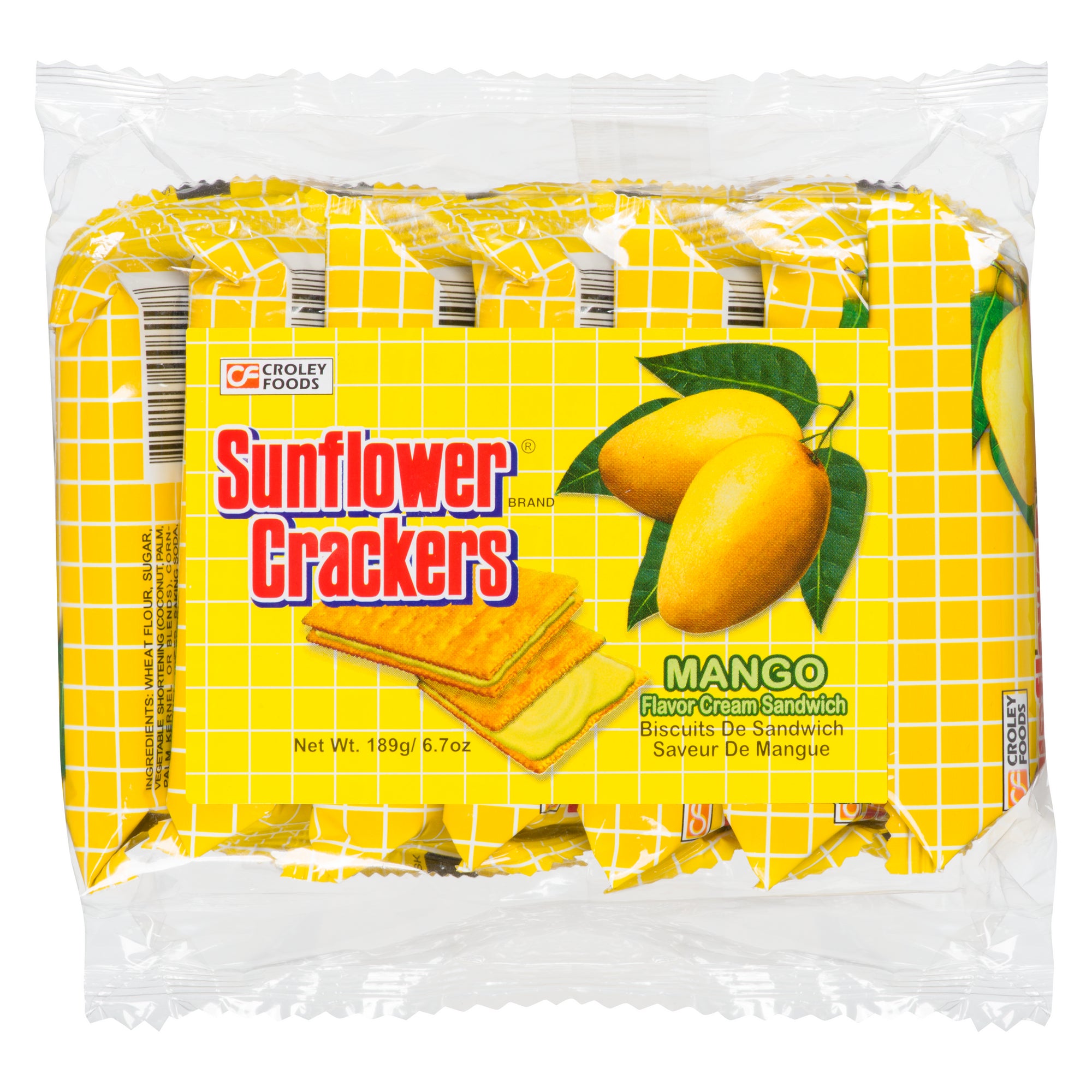 Sunflower Crackers Mango Flavour Cream Sandwich Crackers, 189-g – Giant Tiger