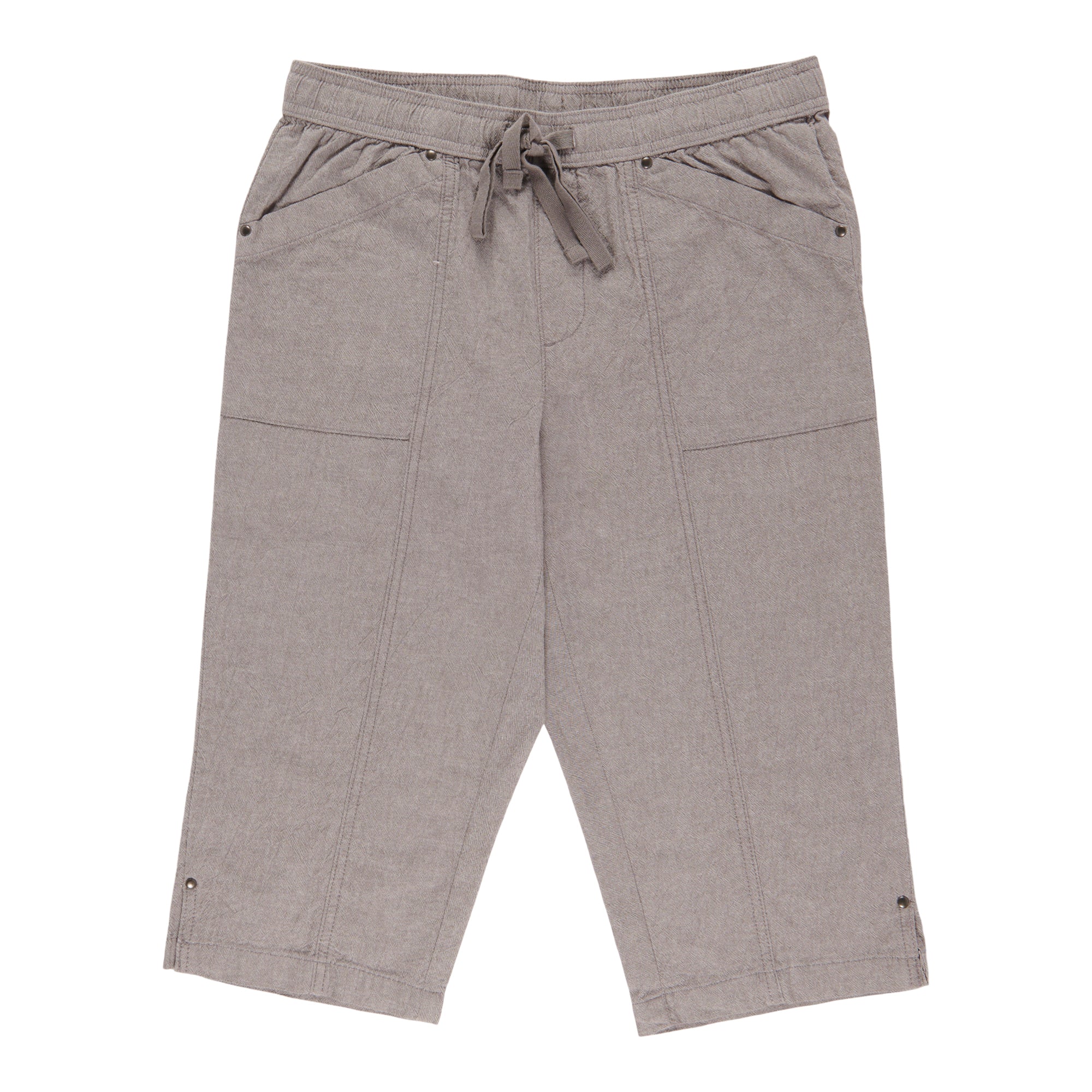 Classic Editions Women's Petite Crinkle Capris – Giant Tiger