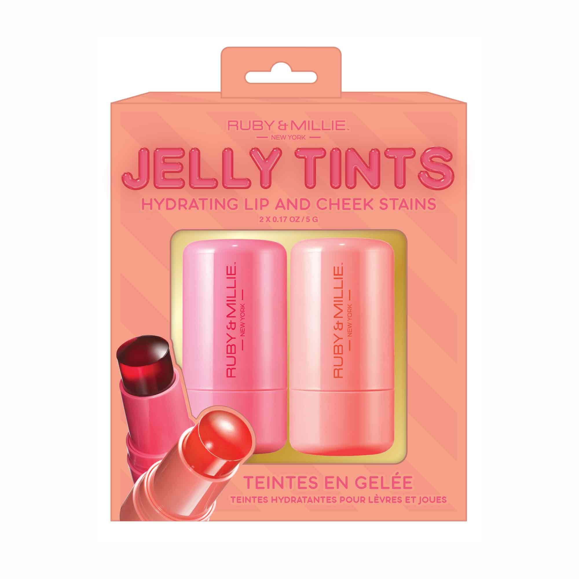 Ruby & Millie Jelly Tints Lip and Cheek Stains, Flame Bliss, 2-Pack – Giant Tiger
