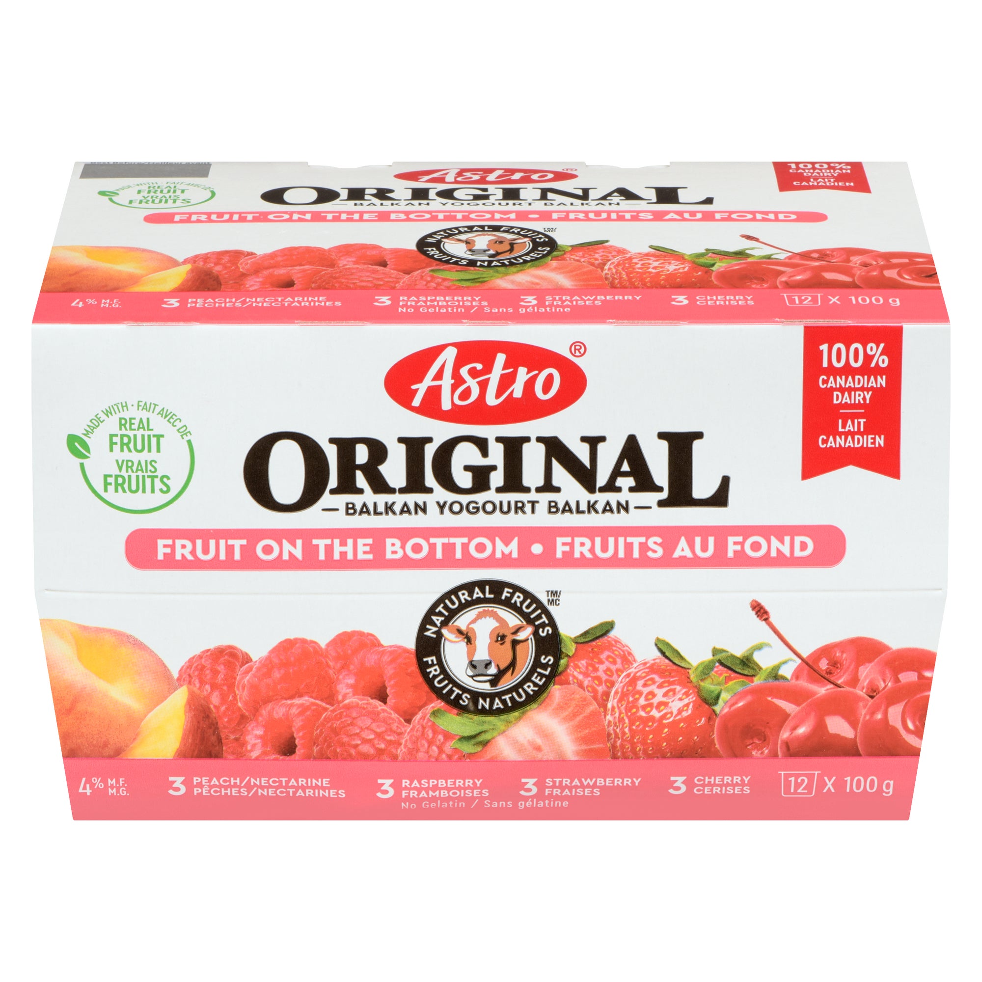 Astro Original Yogurt Variety, 12-Pack, 100-g – Giant Tiger