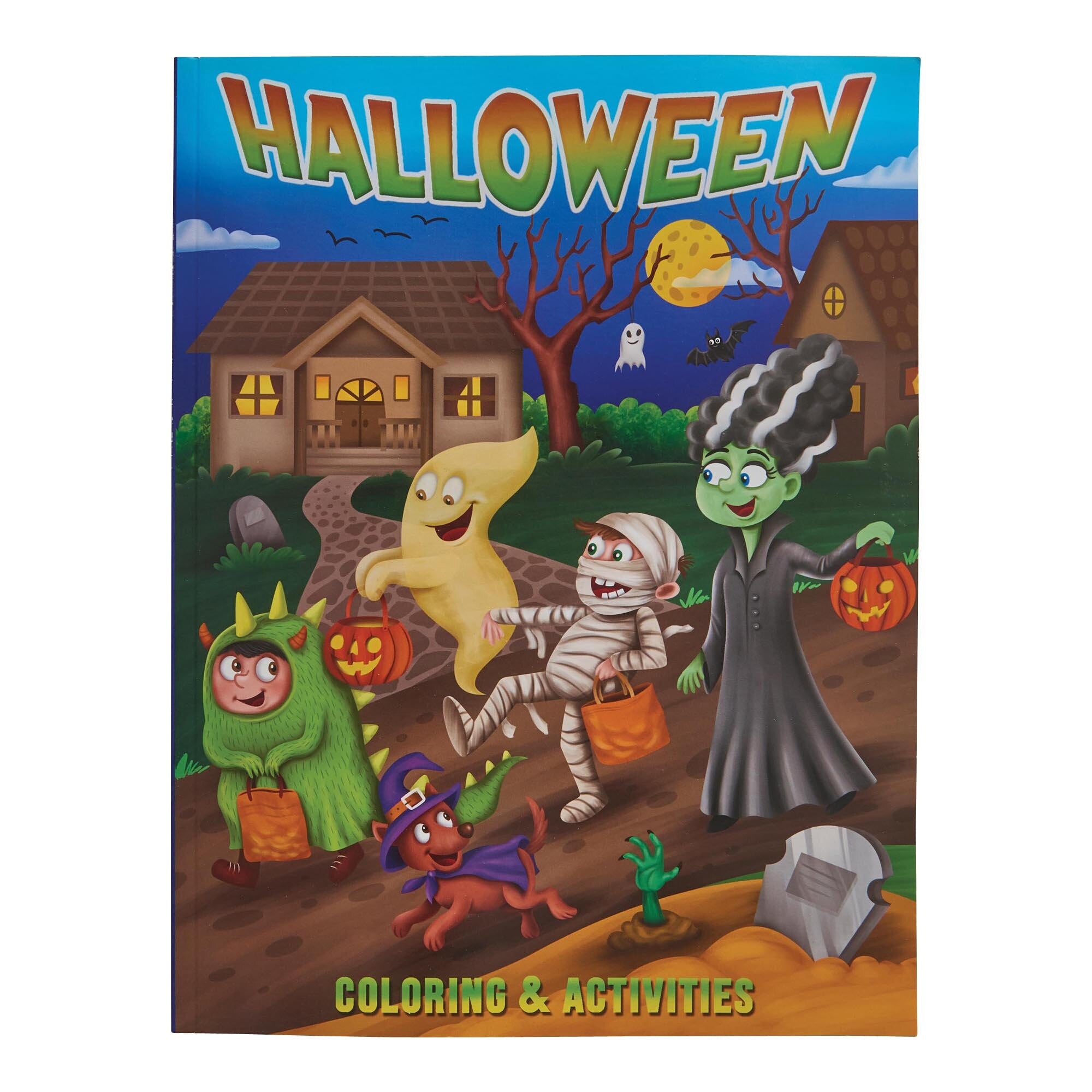 Halloween Jumbo Kids Colouring Book – Giant Tiger