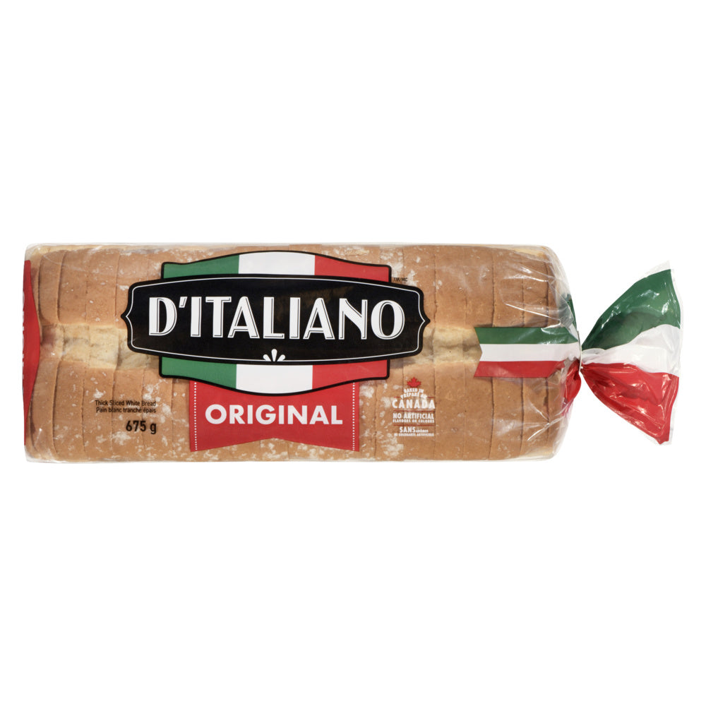 D'Italiano Original Thick Sliced White Bread - 675g – Giant Tiger