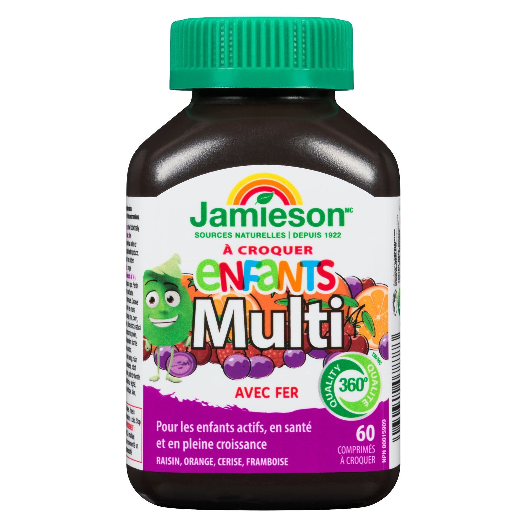 Jamieson Multi Supplément Vitaminique et Minéral pour Enfants Comprimé ...