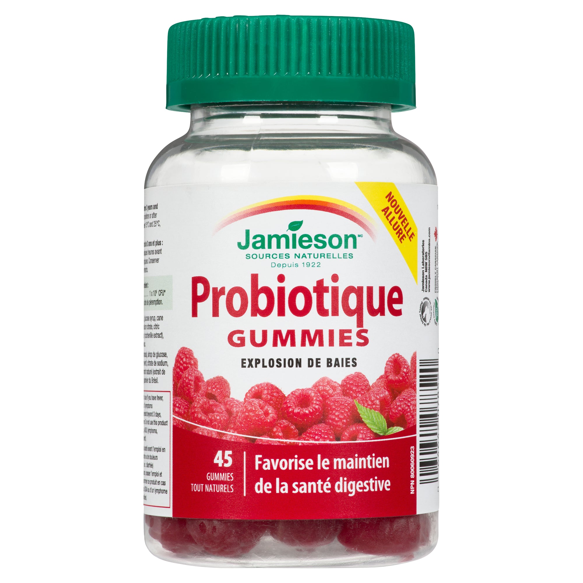 Jamieson Gummies Probiotique Explosion de Baies, Emballage de 45 ...