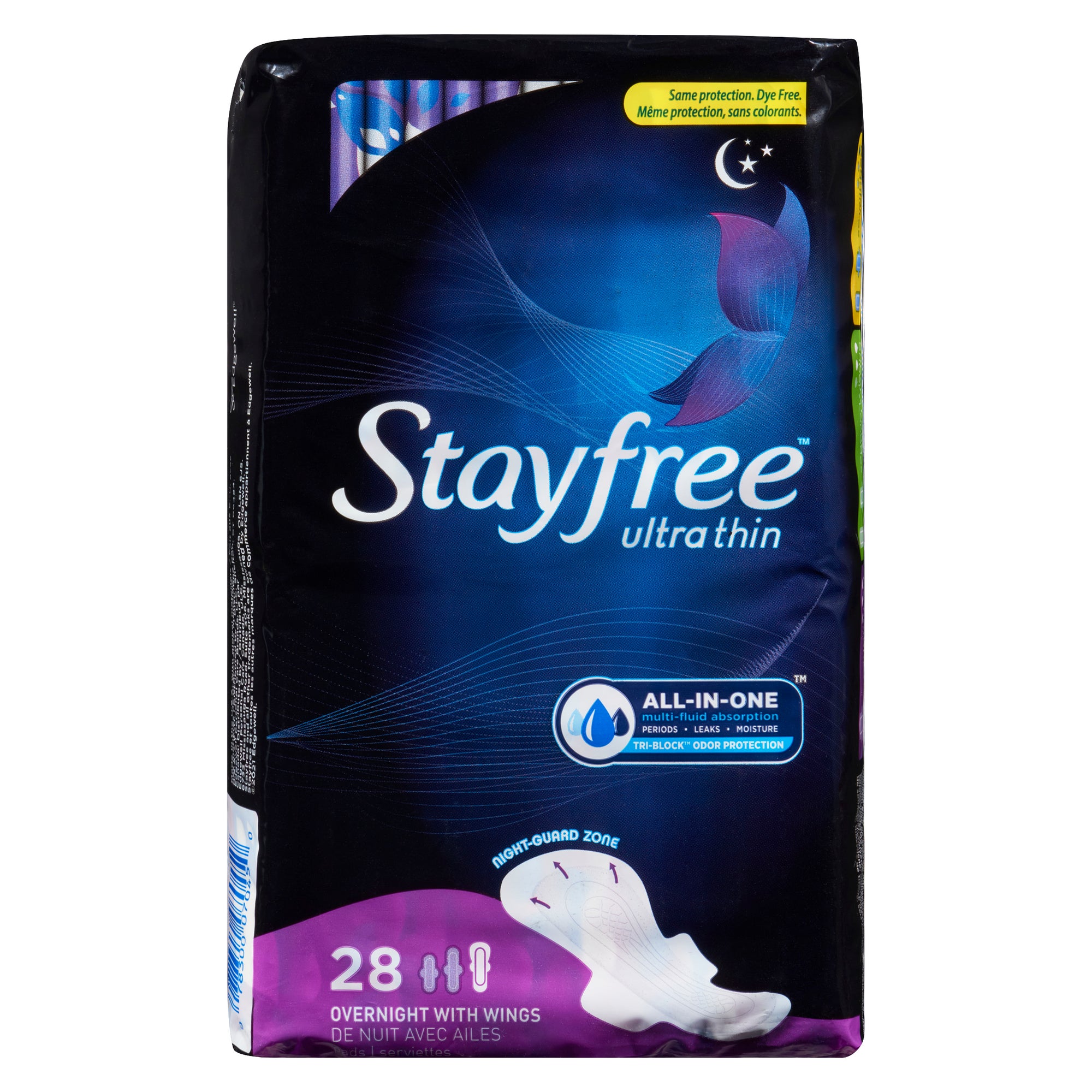 Stayfree Ultra Thin Overnight Pads with Wings, 28-Pack – Giant Tiger