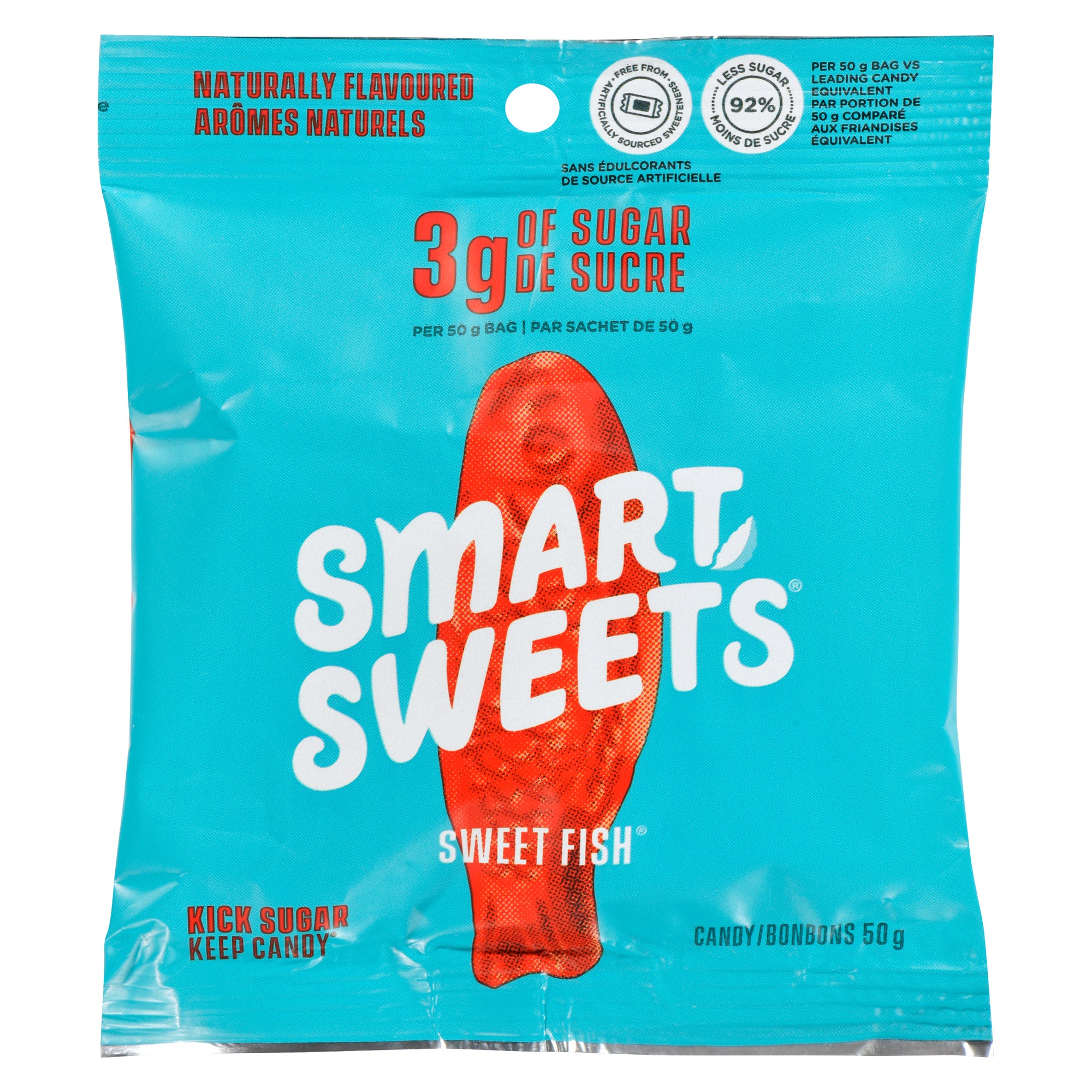 Smart Sweets Candy Sweet Berry Fish Gummies, 50-g – Giant Tiger