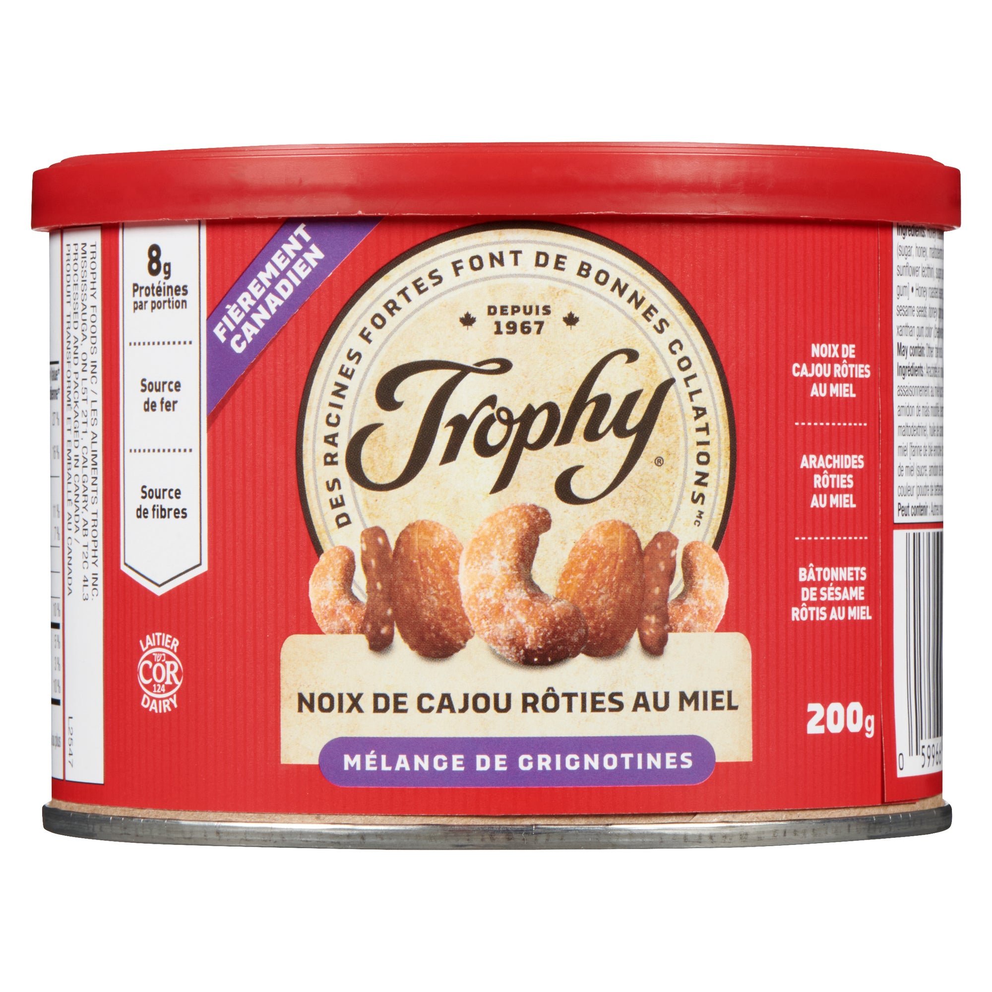 Trophy Honey Roasted Cashew Snack Mix, 200-g – Giant Tiger