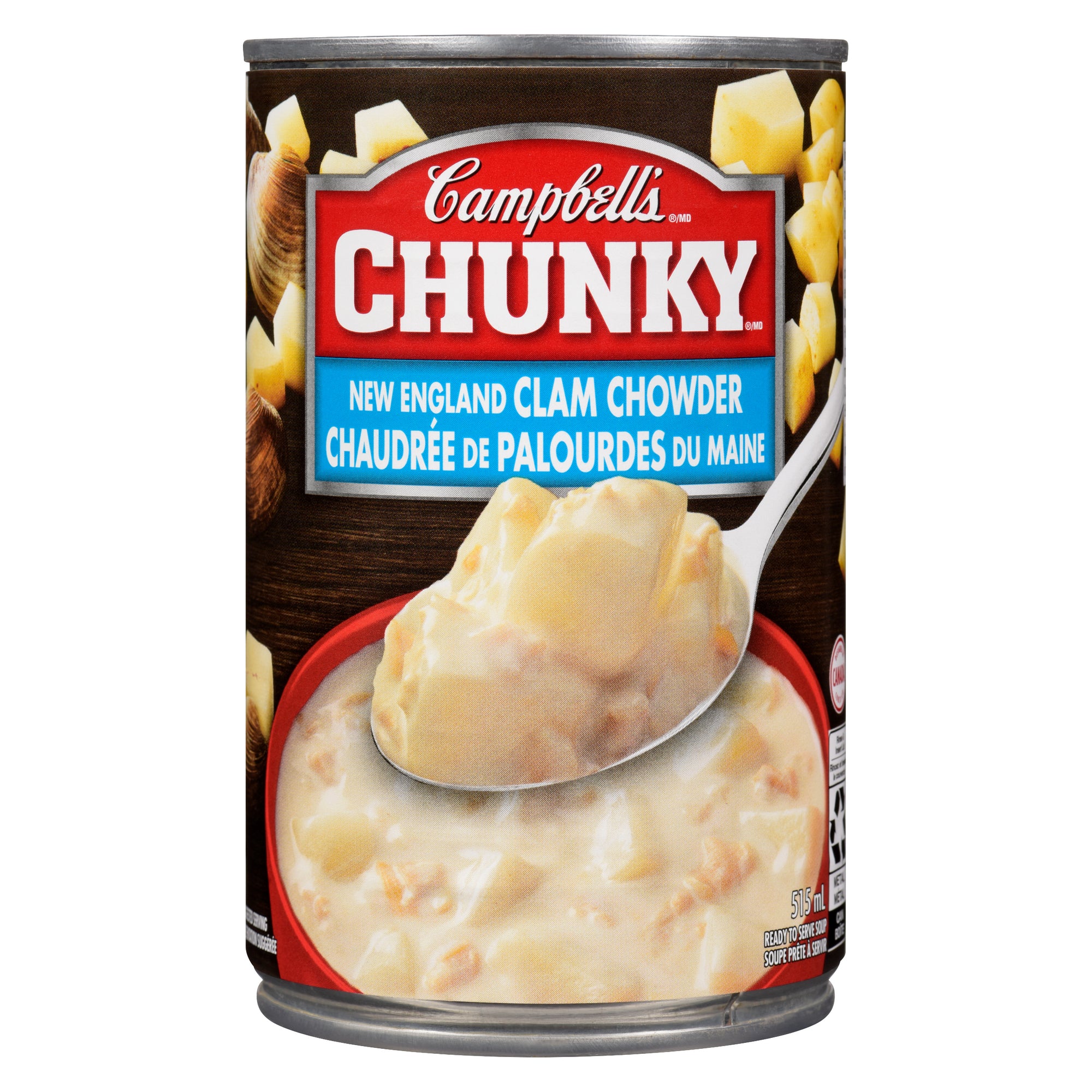 Campbell's Chunky New England Clam Chowder, 515-ml – Giant Tiger