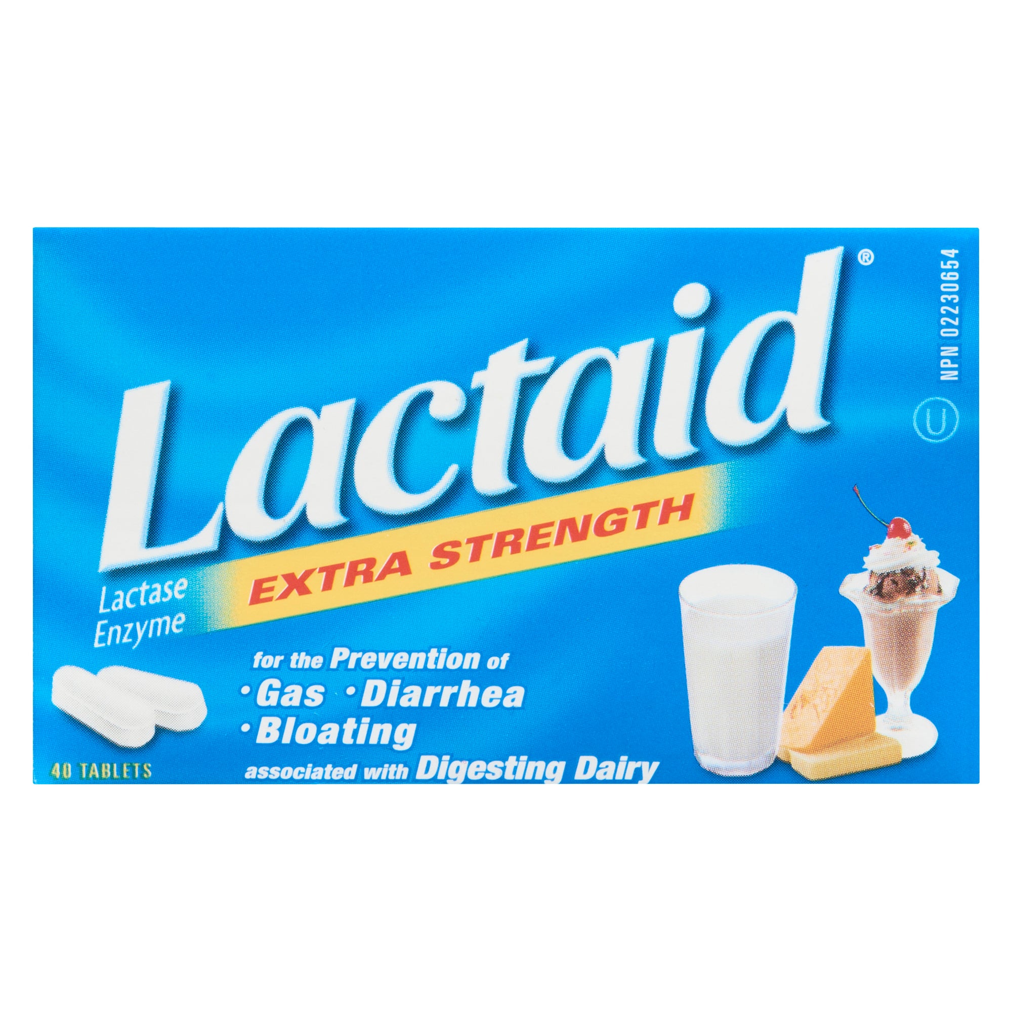 Lactaid Lactase Enzyme Extra Strength Tablets, 40-Pack – Giant Tiger