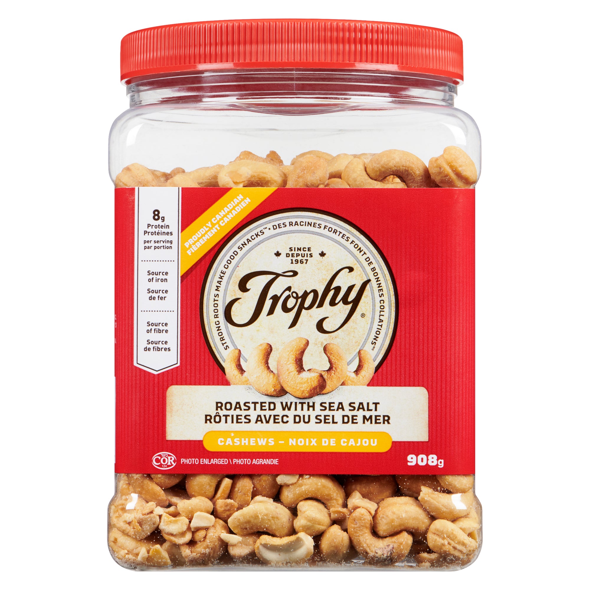 Trophy Roasted Cashews with Sea Salt, 908-g – Giant Tiger