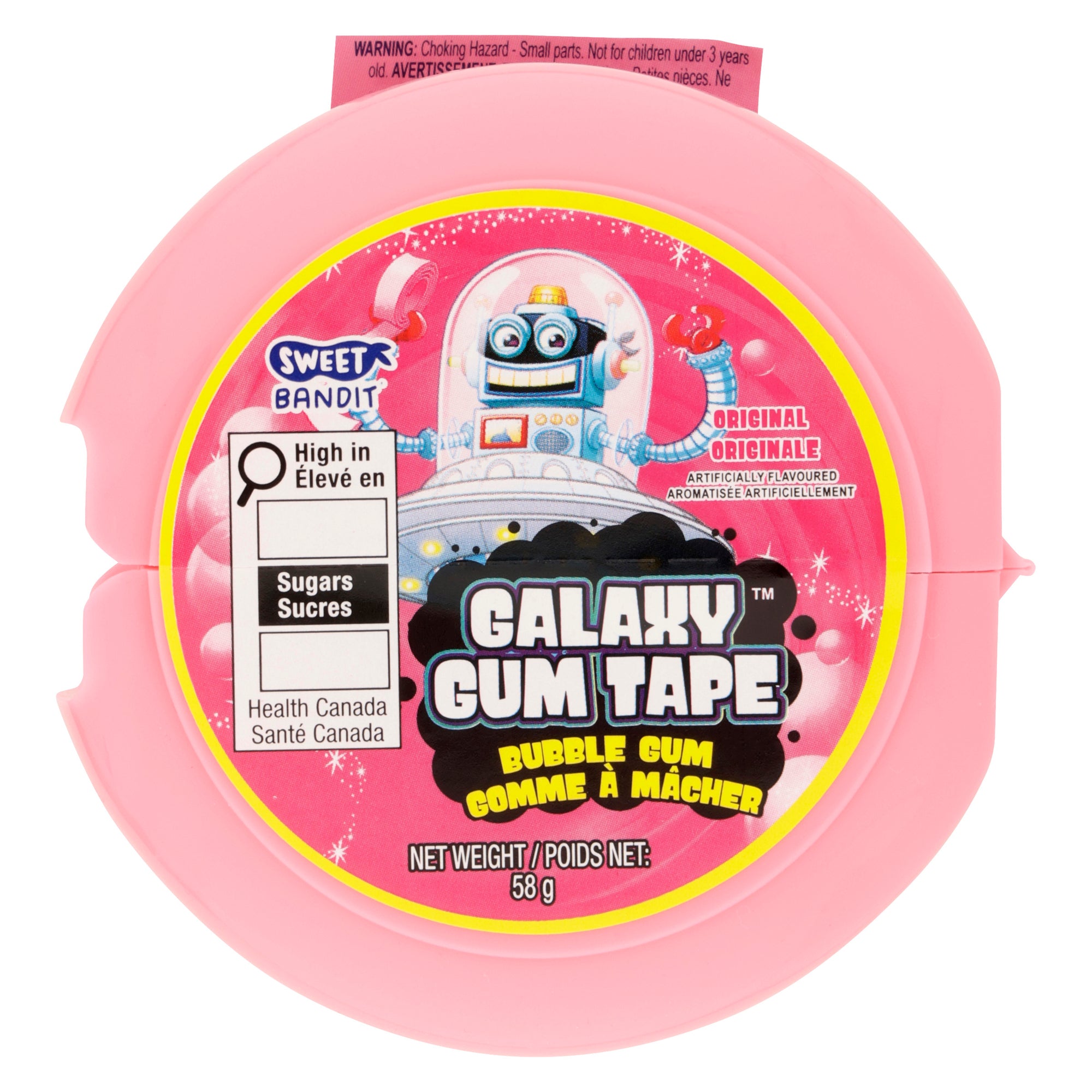 Exclusive Brands Sweet Bandit Galaxy Gum Tape Bubble Gum Original, 58 g ...