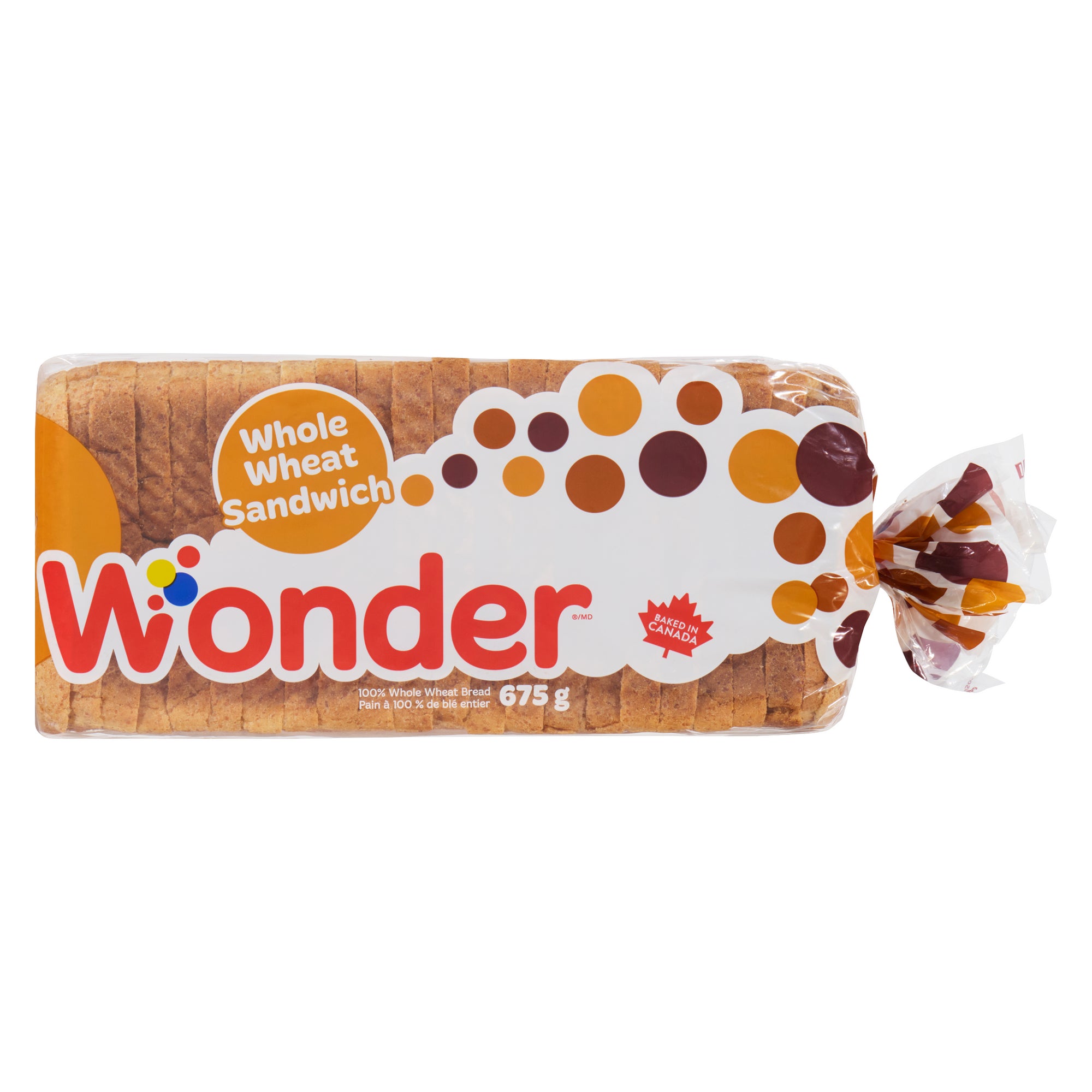 Wonder 100% Whole Wheat Thin Sandwich Bread, 675-g – Giant Tiger