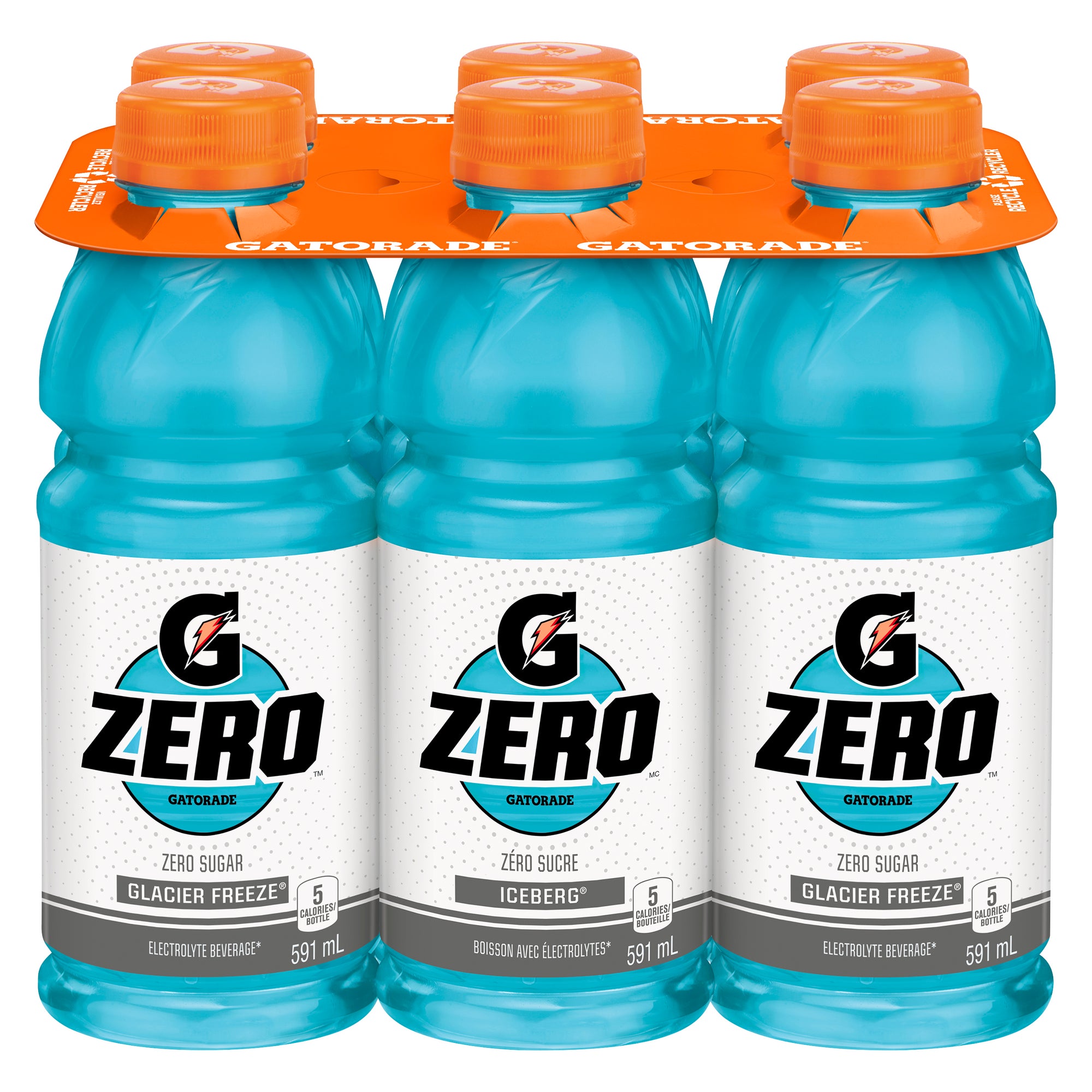 Gatorade Zero Glacier Freeze Sports Drink, 6-Pack, 591-ml – Giant Tiger