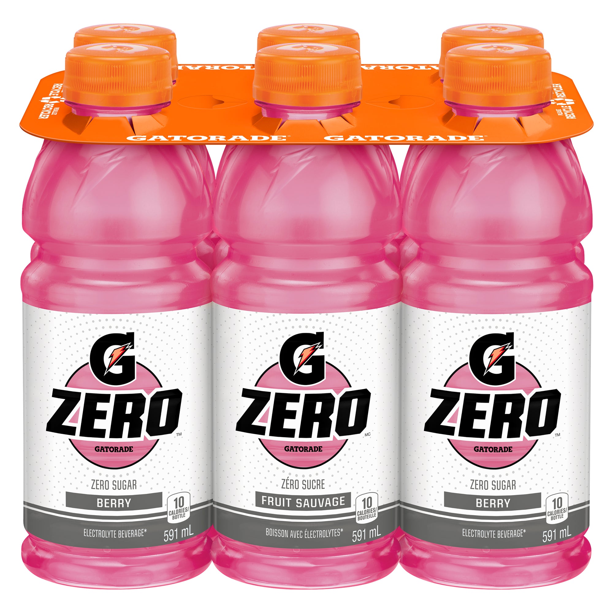 Gatorade Zero Berry Sports Drink, 6-Pack, 591-ml – Giant Tiger
