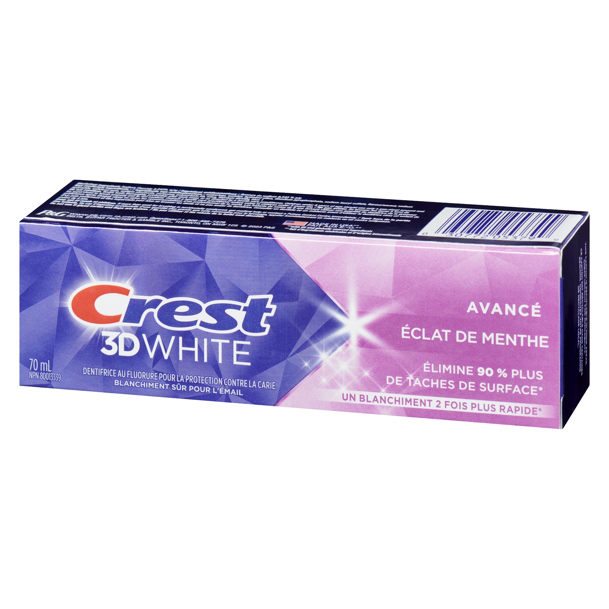 Crest 3D White Radiant Mint Toothpaste, 70-ml – Giant Tiger