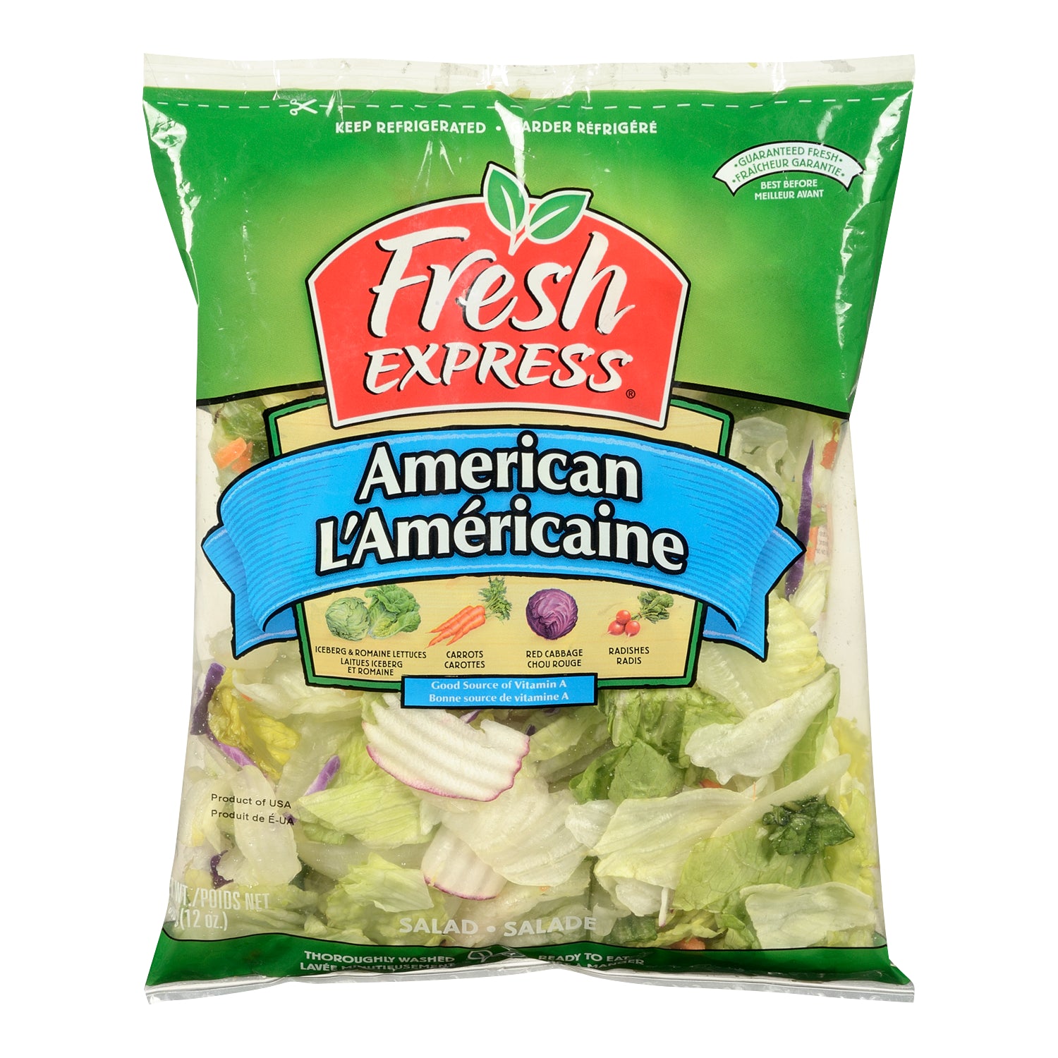 Fresh Express American Blend Salad, 340-g – Giant Tiger