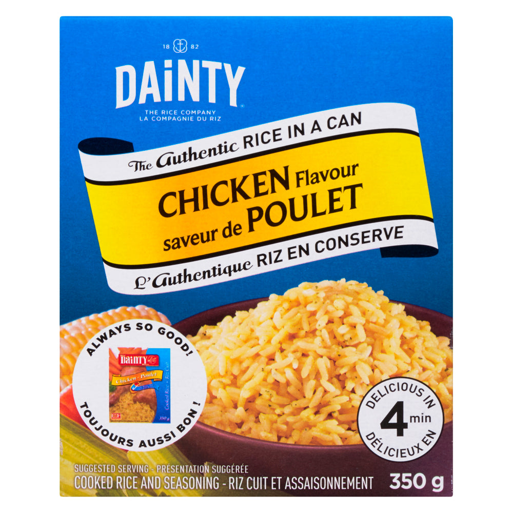 Dainty Chicken Flavour Cooked Rice - 350g – Giant Tiger