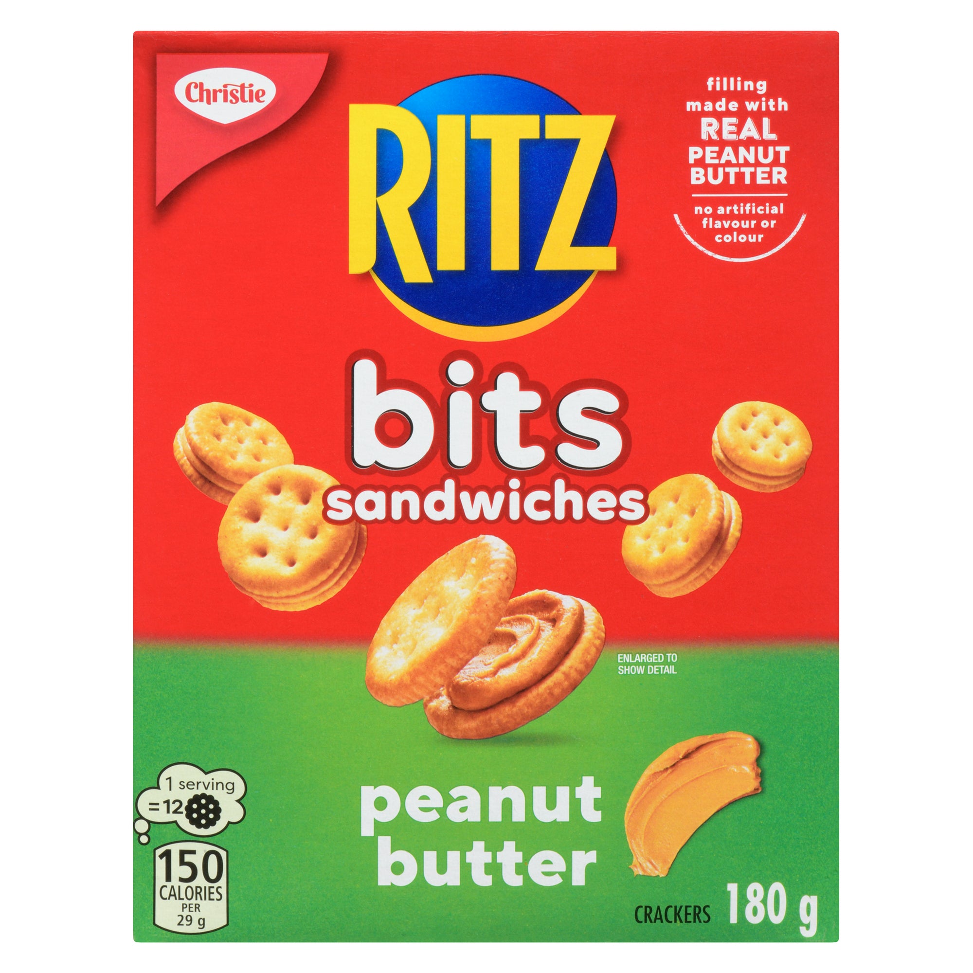 Christie Ritz Peanut Butter Sandwich Bites, 180 g – Giant Tiger