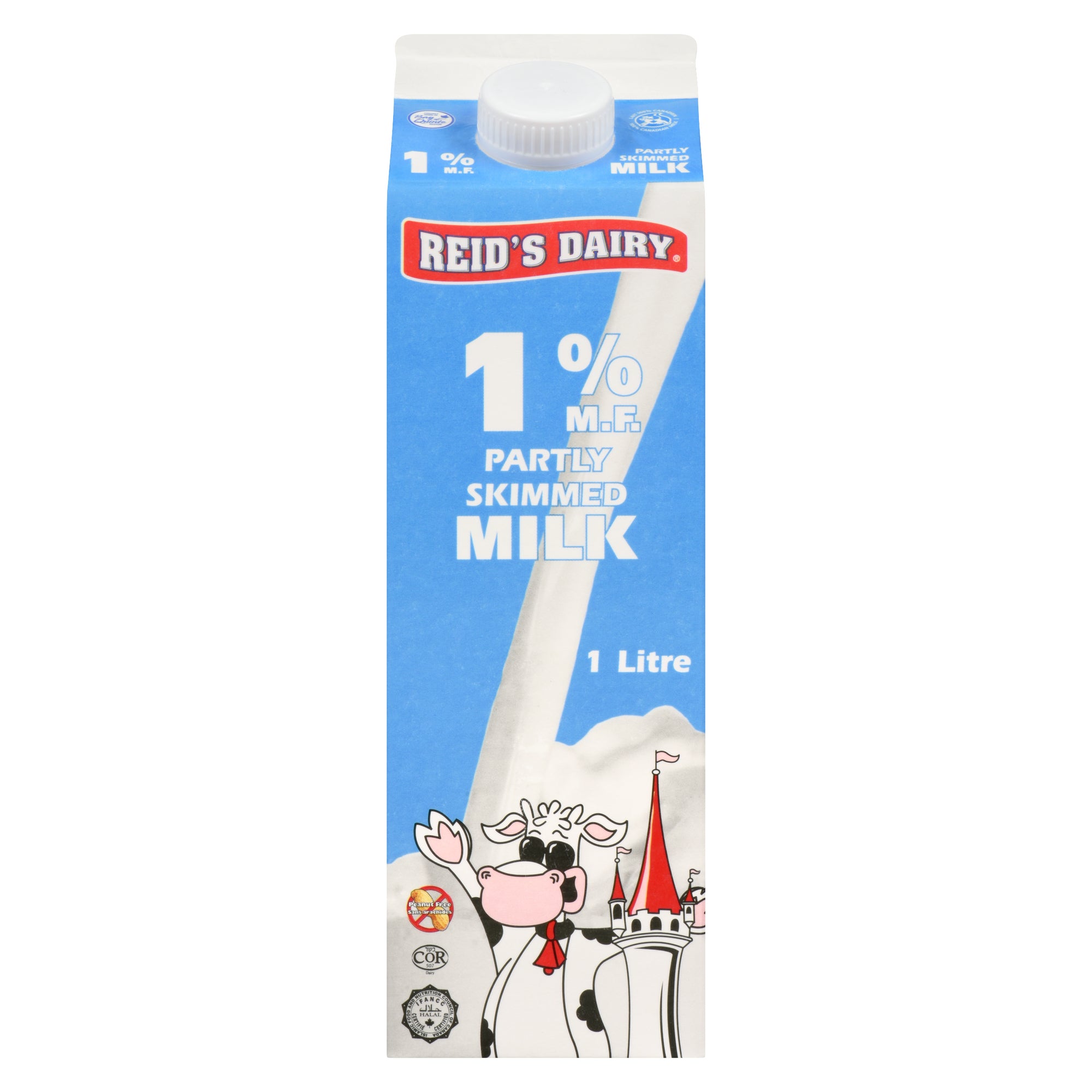 Reid's Dairy Partly Skimmed Milk 1% M.F., 1-L – Giant Tiger