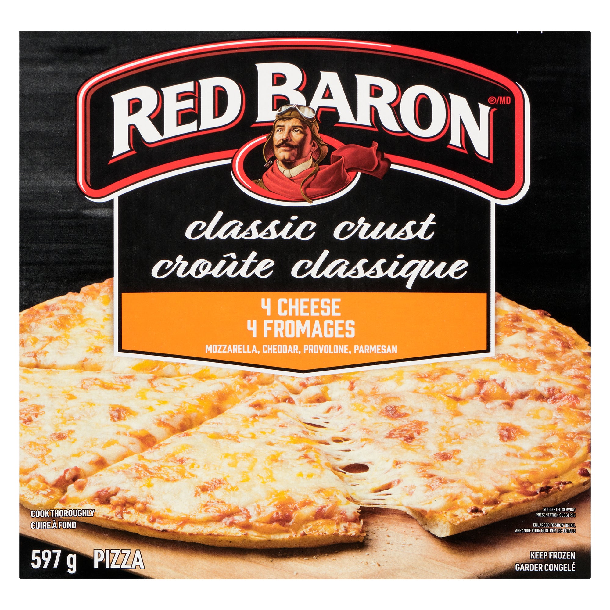 Red Baron Pizza Classic Crust 4 Cheese, 597 g – Giant Tiger