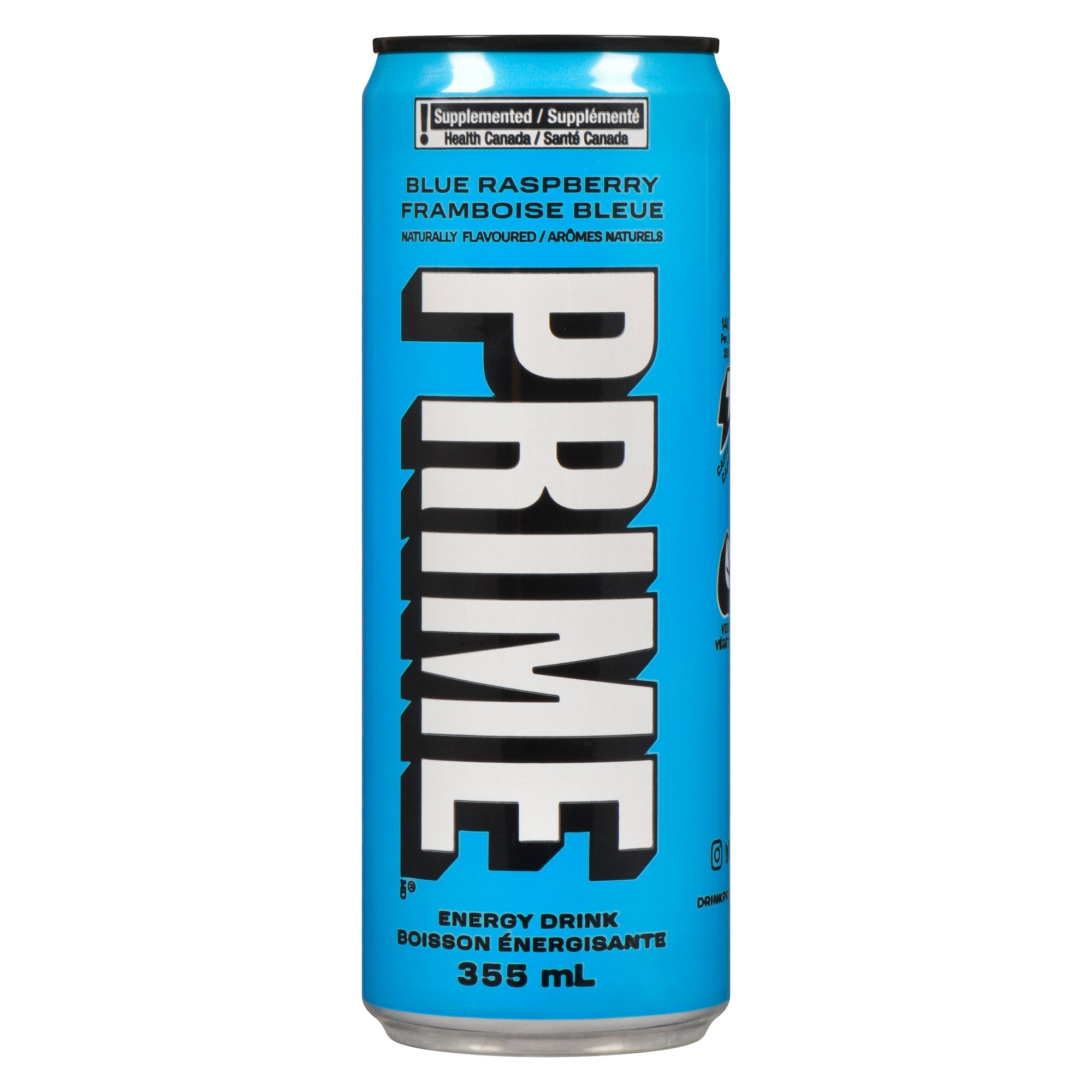 PRIME Boisson Énergisante Framboise Bleue, 355 ml – Giant Tiger