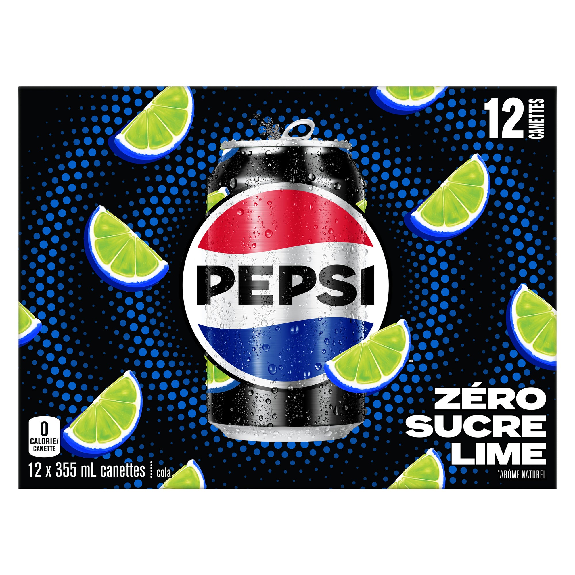Pepsi Zero Lime 12-Pack, 355 ml – Giant Tiger