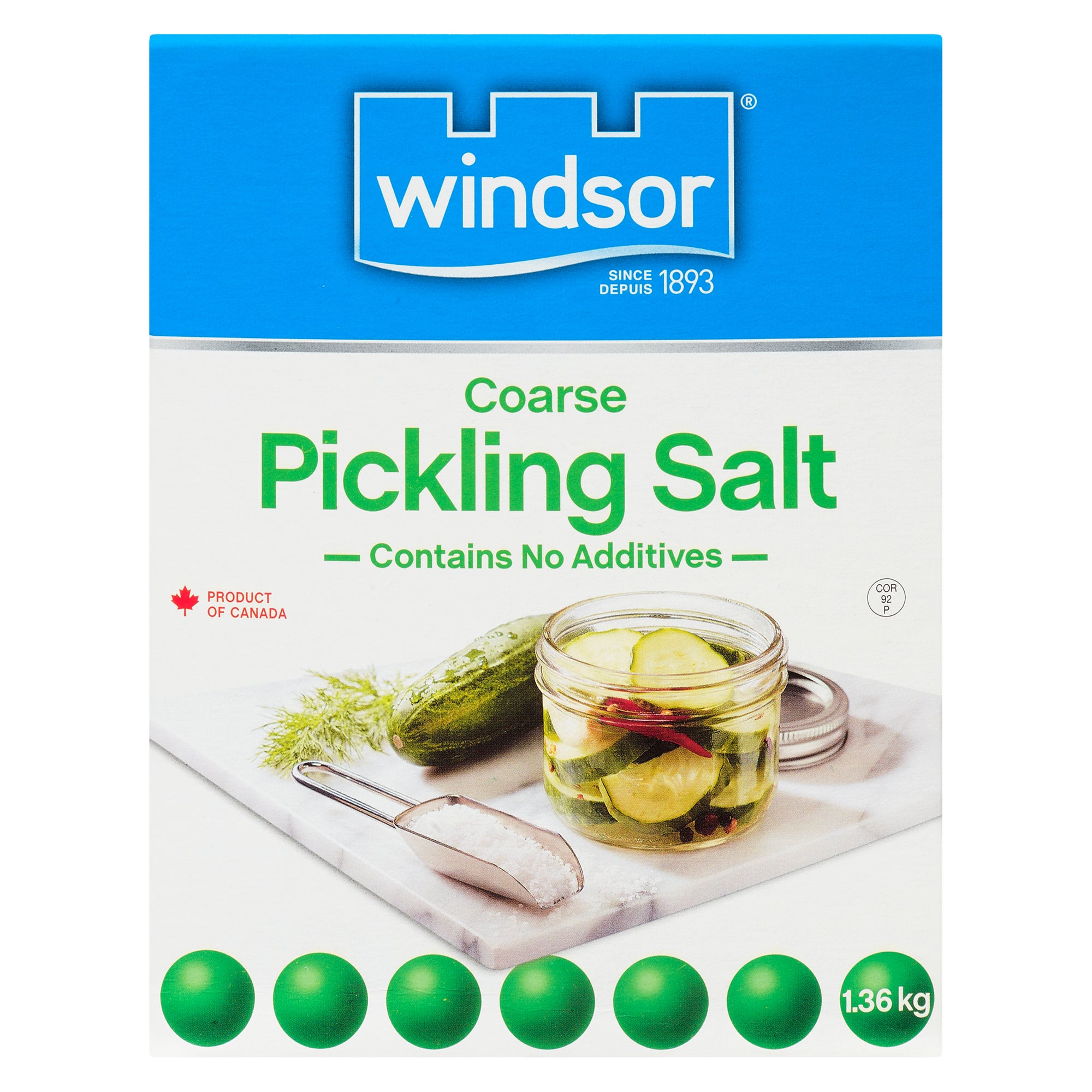 Windsor Pickling Salt Coarse, 1.36 kg – Giant Tiger