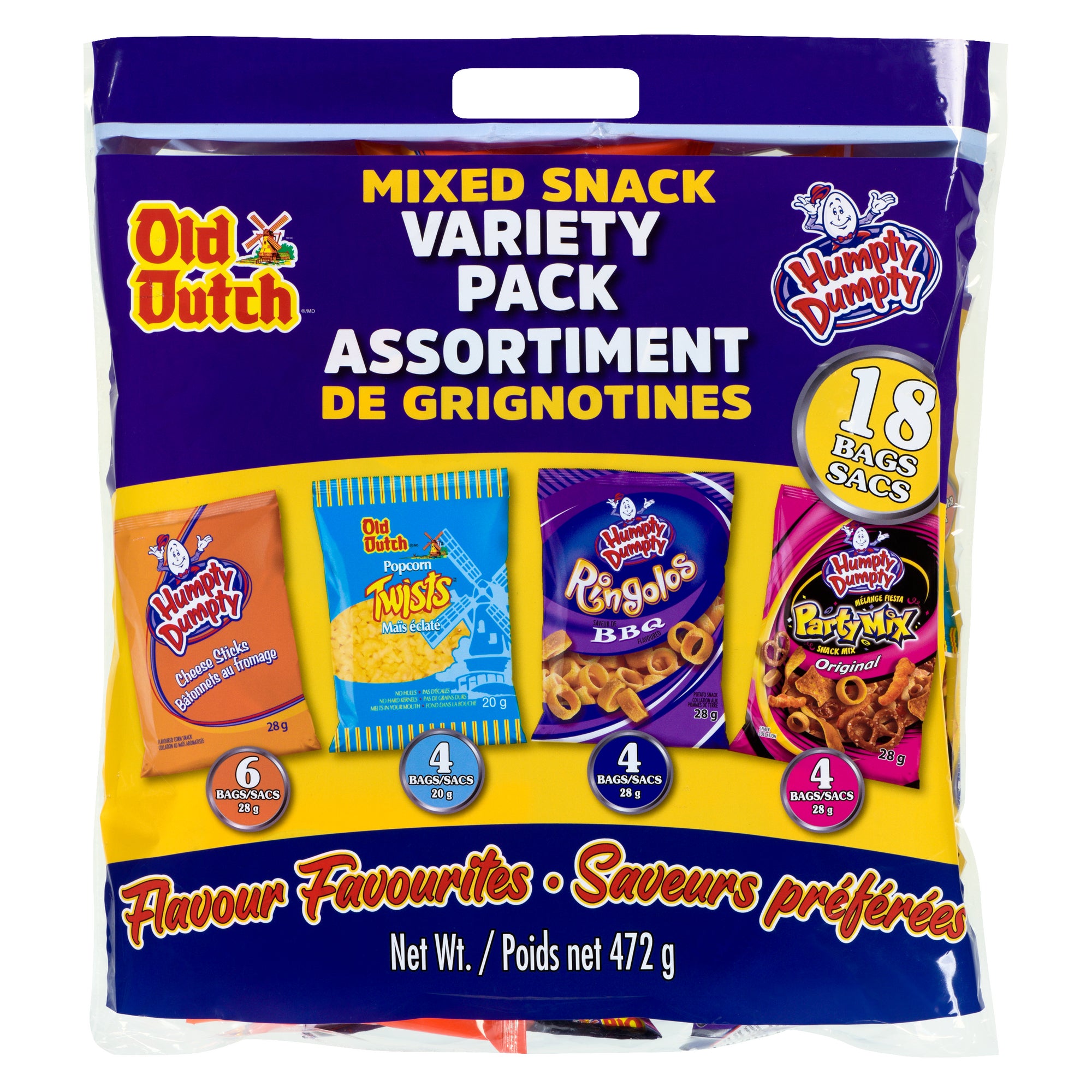 Old Dutch Mixed Snack Variety Pack, 18-Pack – Giant Tiger