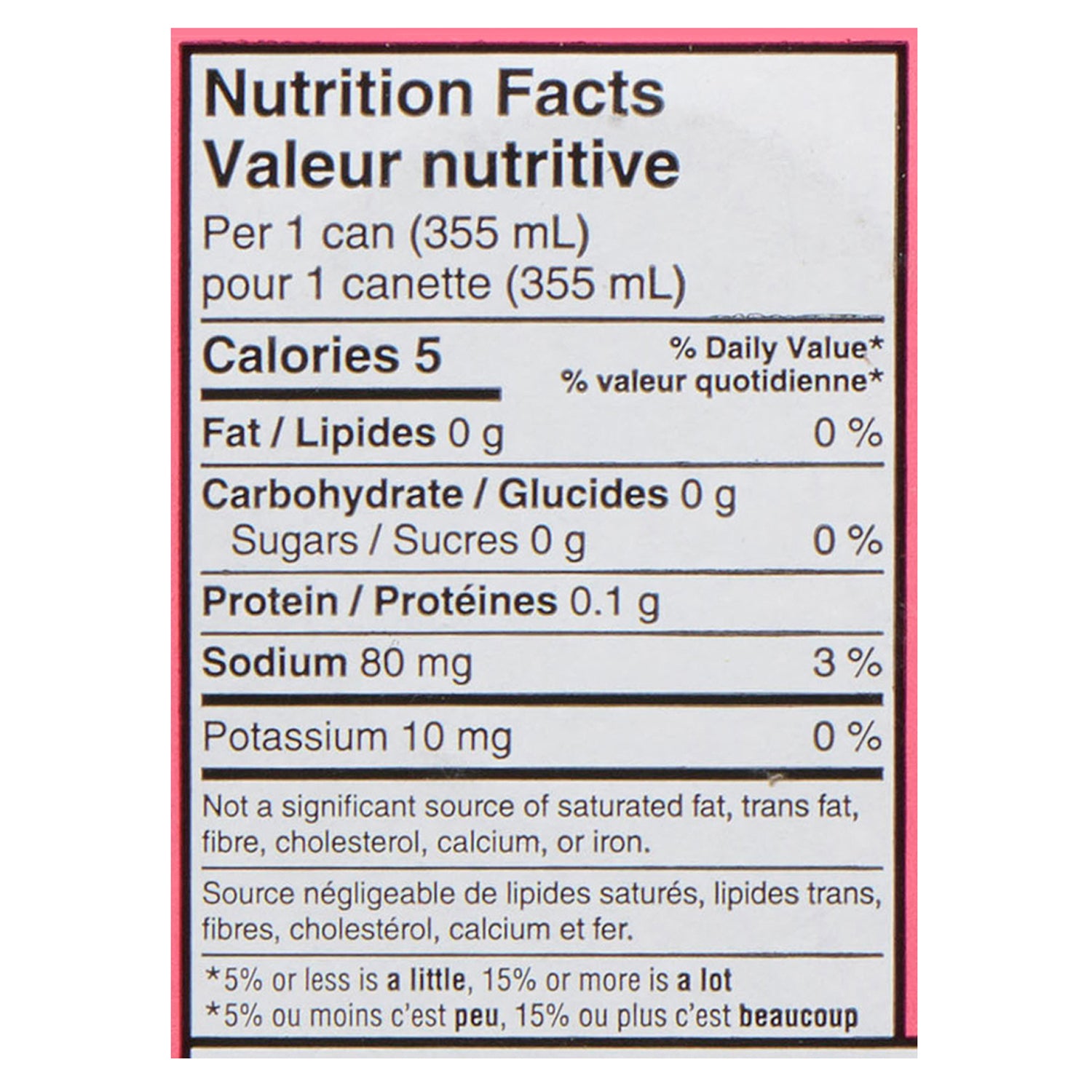 Canada Dry Zero Sugar Raspberry Lemonade Ginger Ale, 12-Pack, 355 ml ...