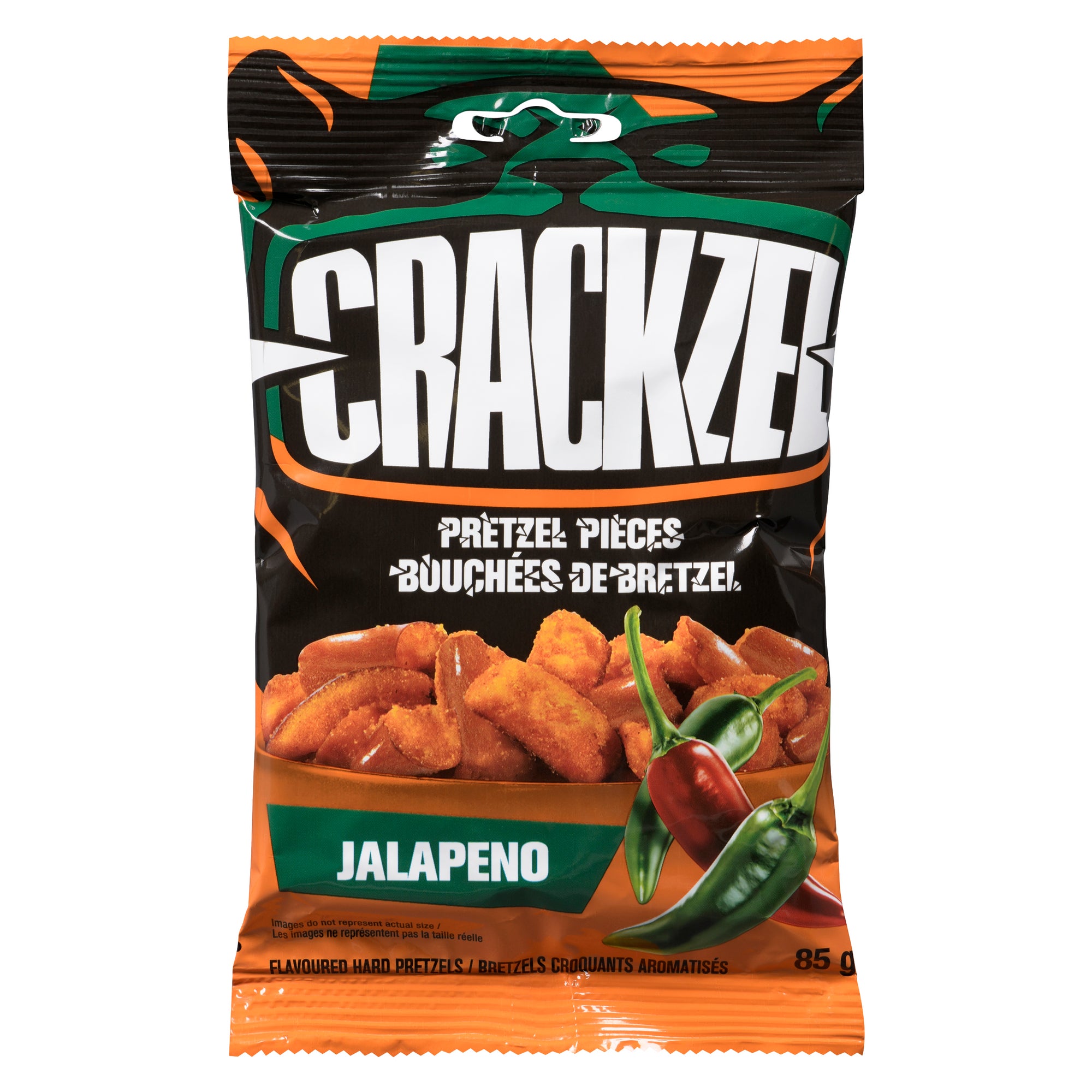 Crackzel Pretzel Pieces Jalapeno, 85 g – Giant Tiger
