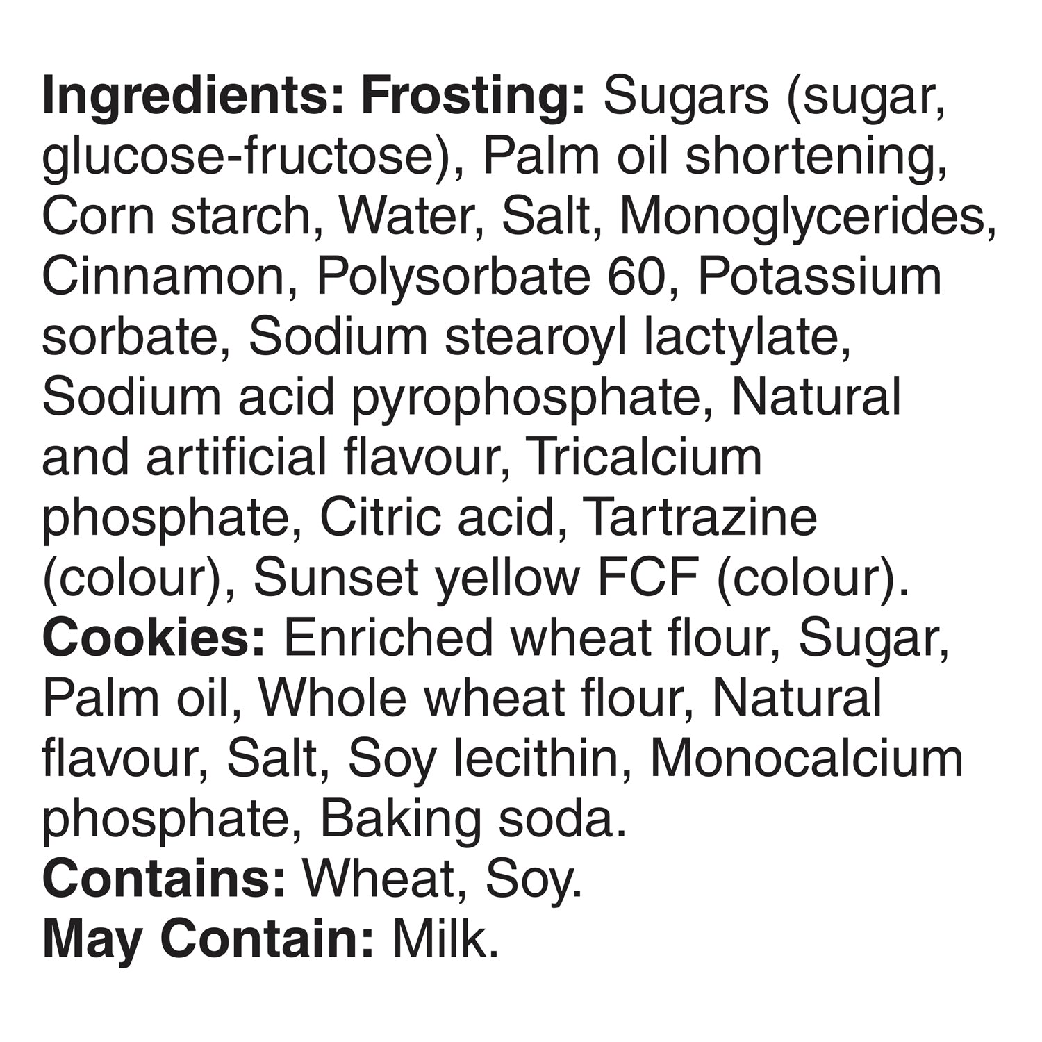 Biscuits à la vanille et glaçage Cinnadust Croque Cannelle DunkAroos ...