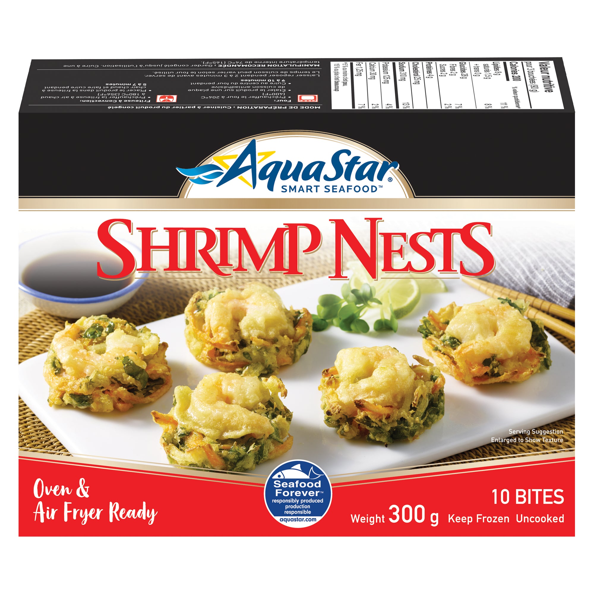 Aqua Star Shrimp Nests, 300 g – Giant Tiger
