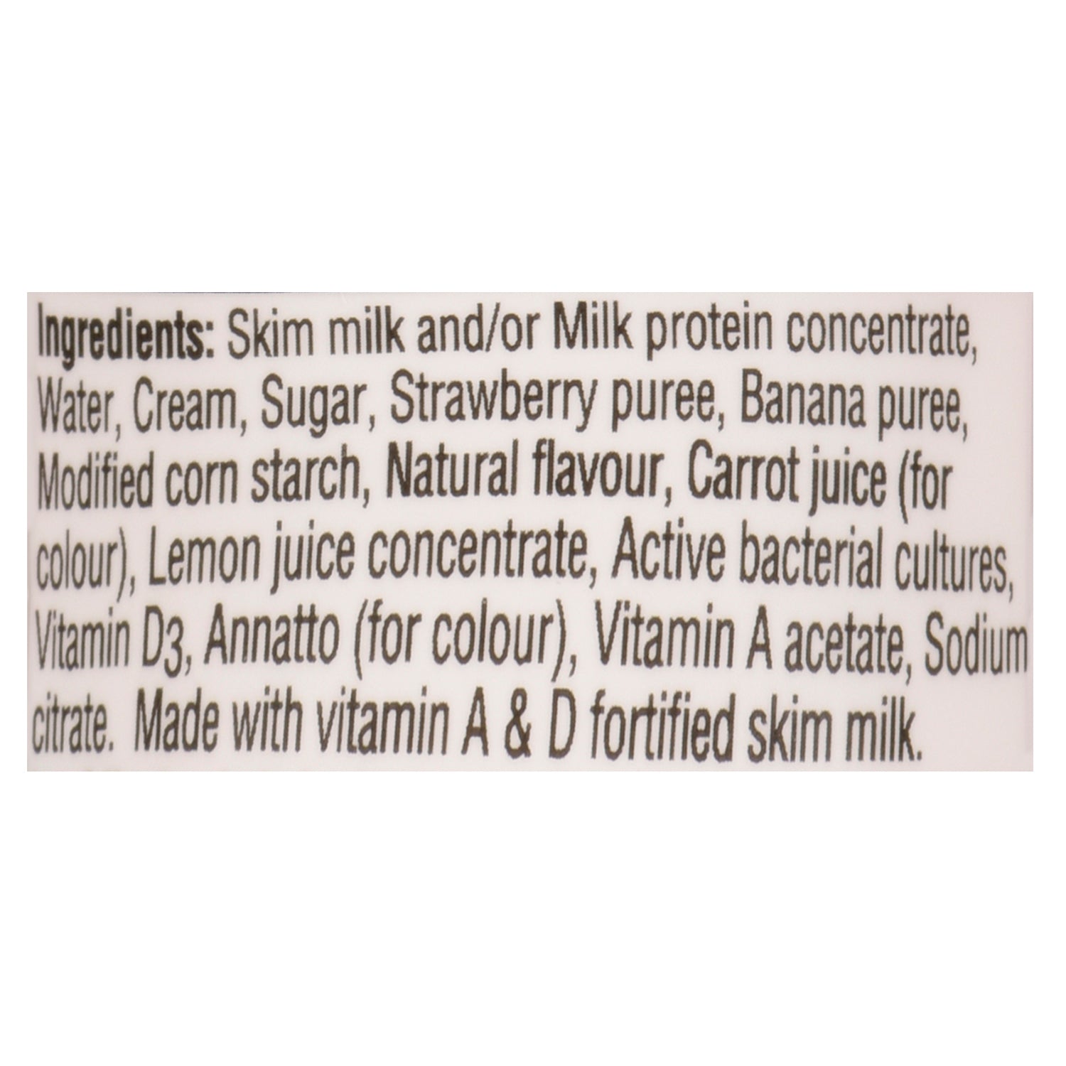 Danone Go! Drinkable Yogurt Strawberry Banana 2% M.F., 190 ml – Giant Tiger