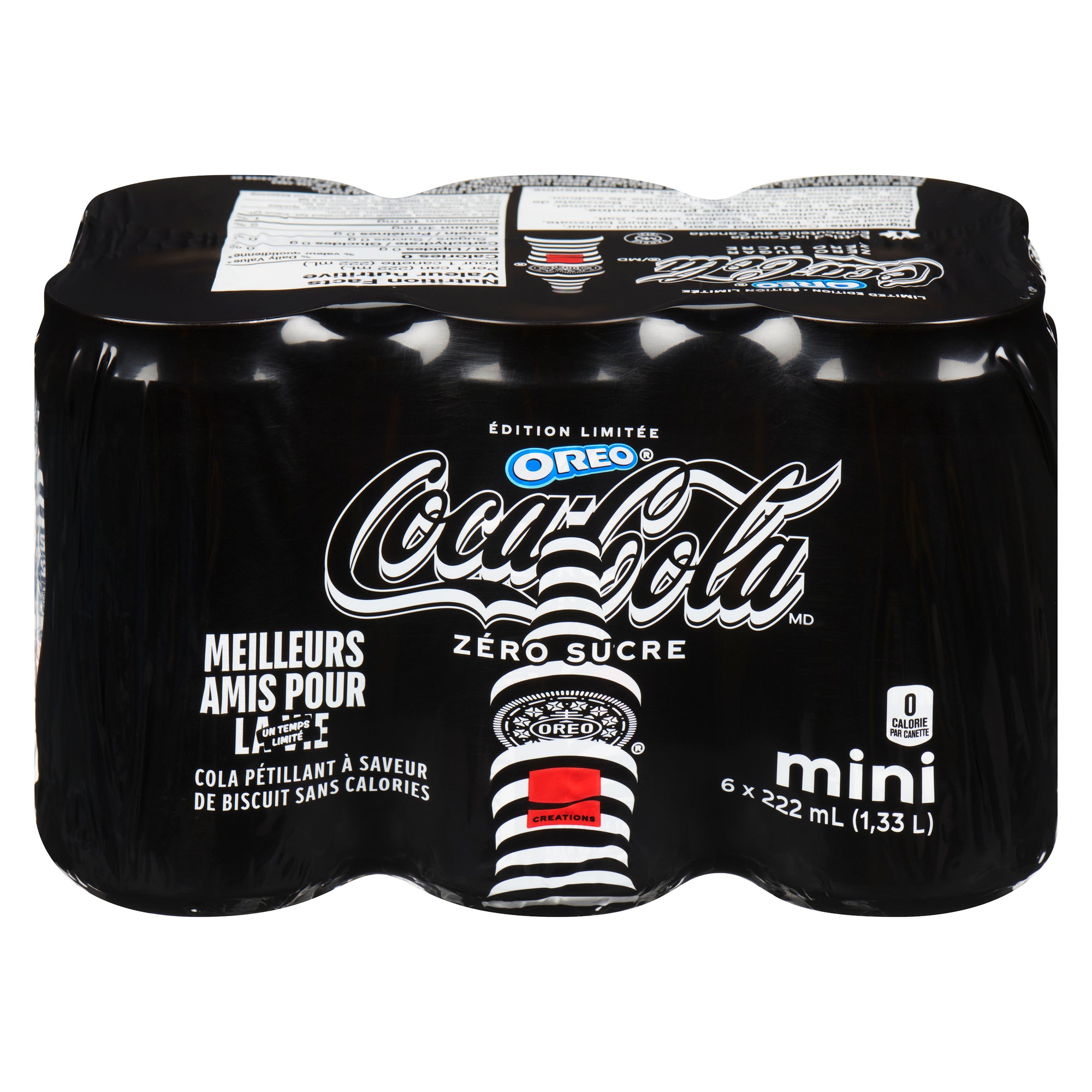 Coca-Cola Zero Sugar Oreo Limited Edition Coke Zero, 6-Pack, 222-ml ...