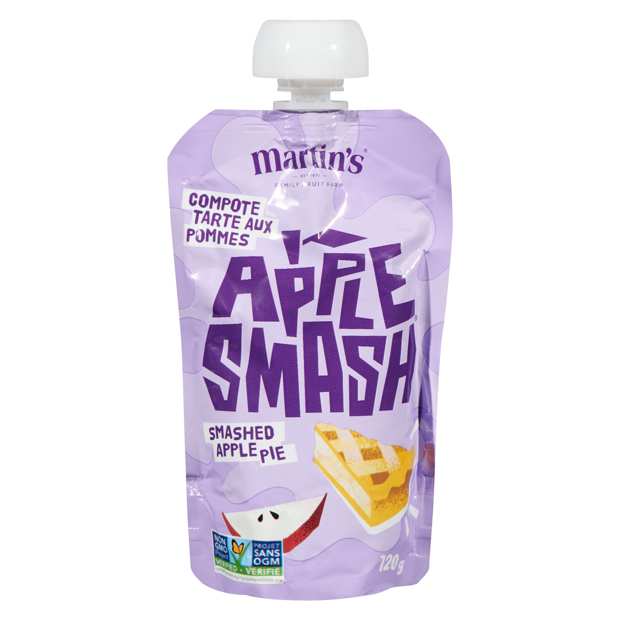 Martin's Apple Smash Compote Tarte aux Pommes, 120 g – Giant Tiger