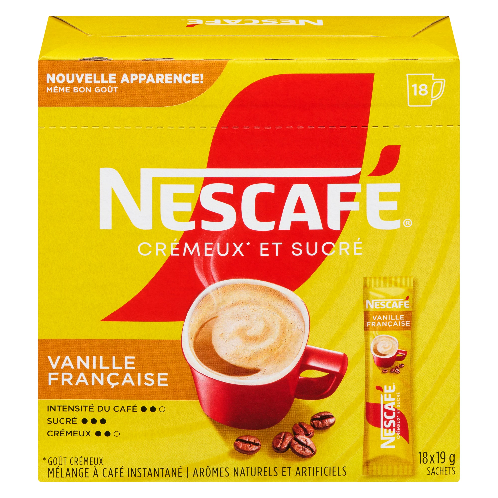 Nescafé Sweet & Creamy French Vanilla Instant Coffee, 18-Pack – Giant Tiger