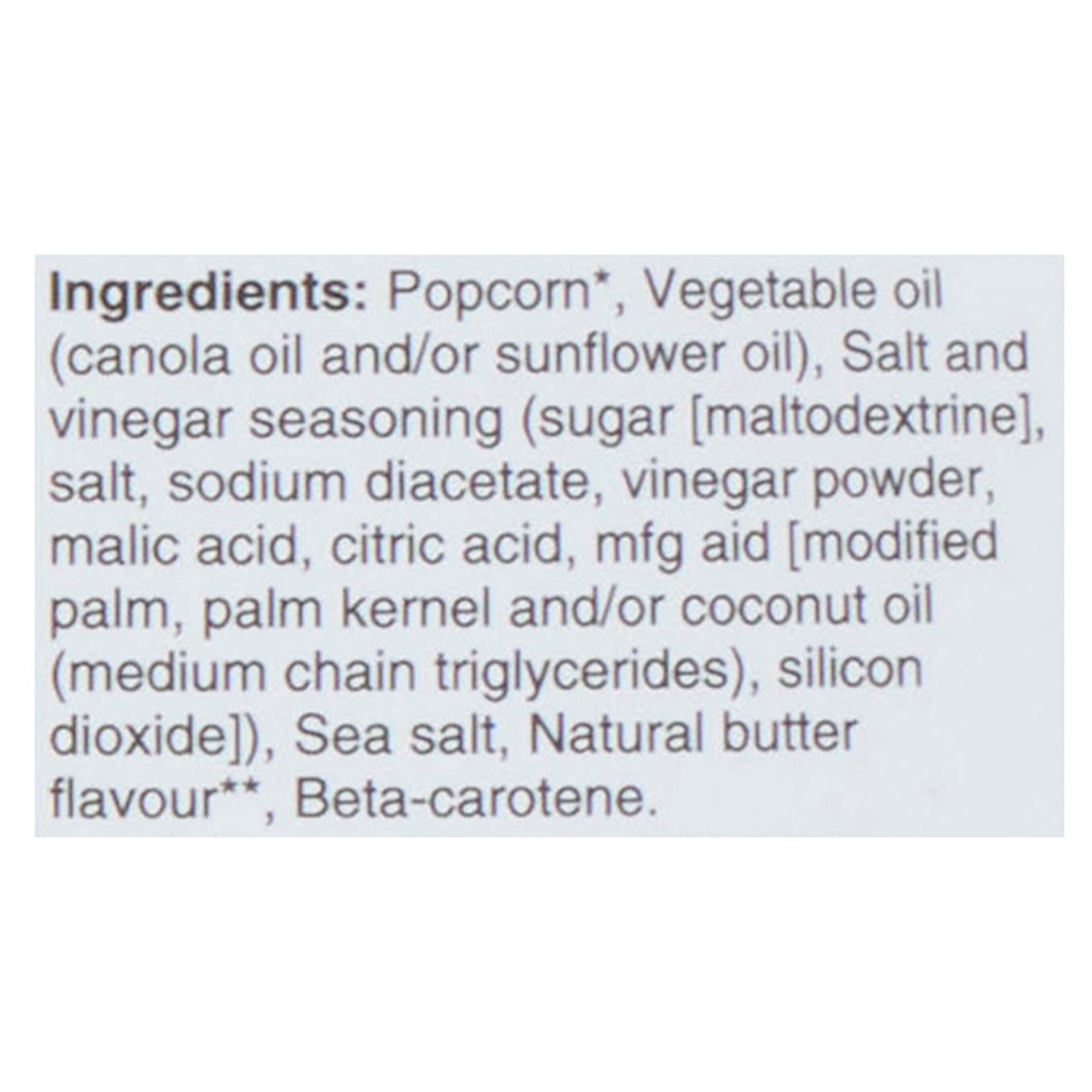 Impérial Popcorn, Salt & Vinegar, 300-g – Giant Tiger