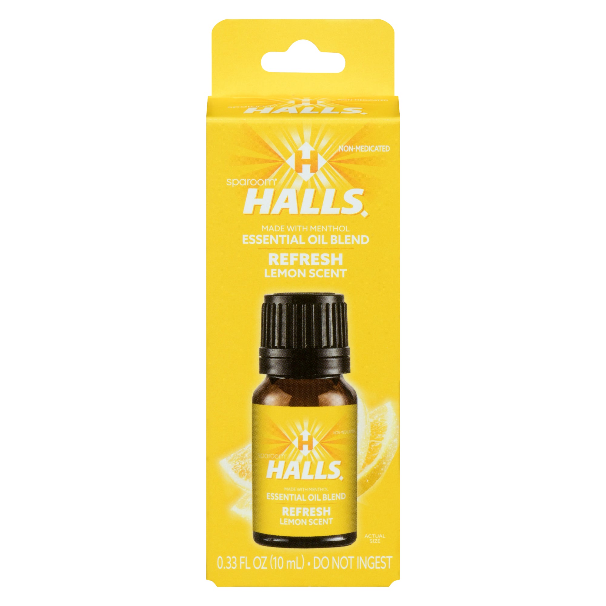 Halls Refresh Essential Oil Blend Lemon Scent, 10-ml – Giant Tiger
