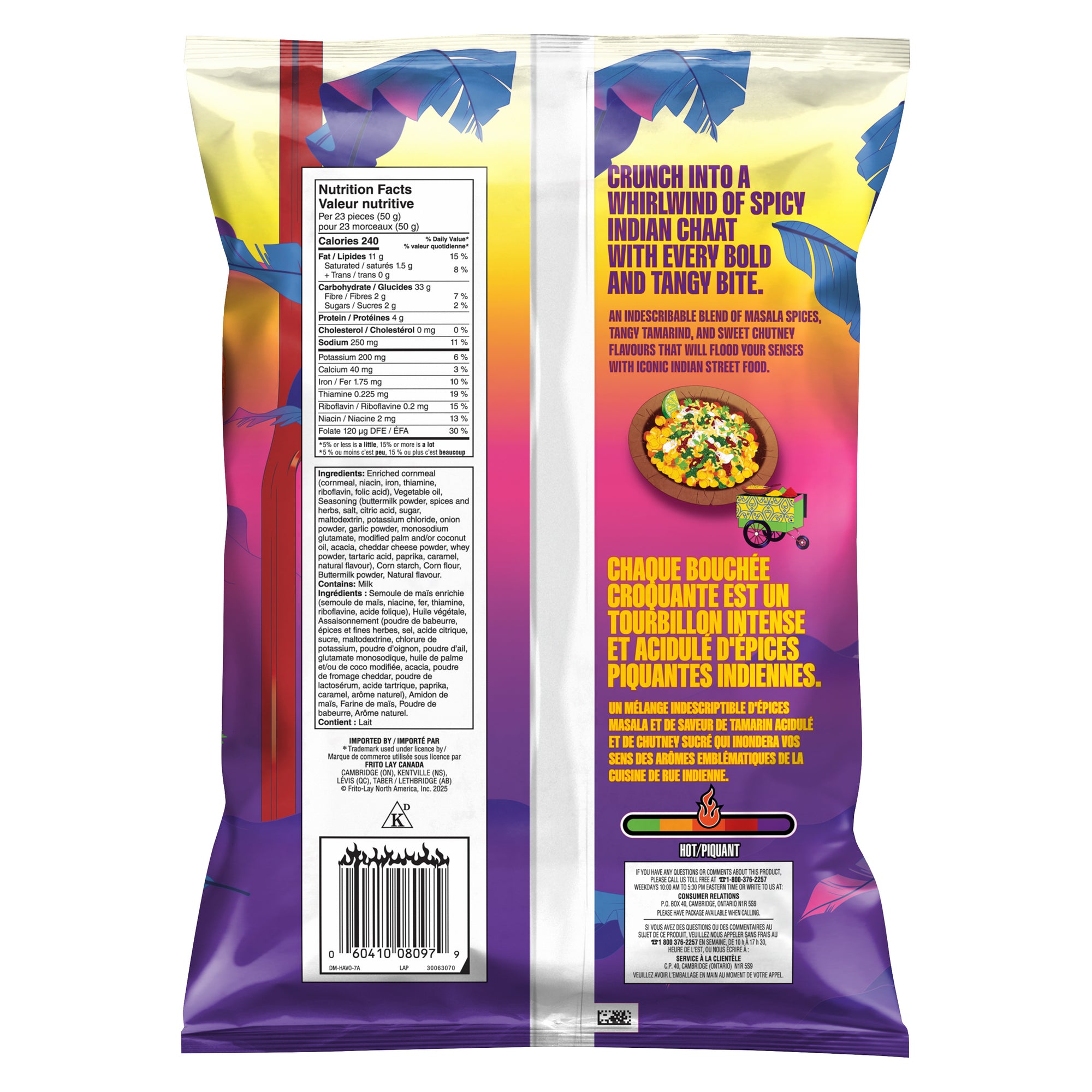 Havoc Spicy Indian Chaat Corn Snacks, 120 g – Giant Tiger