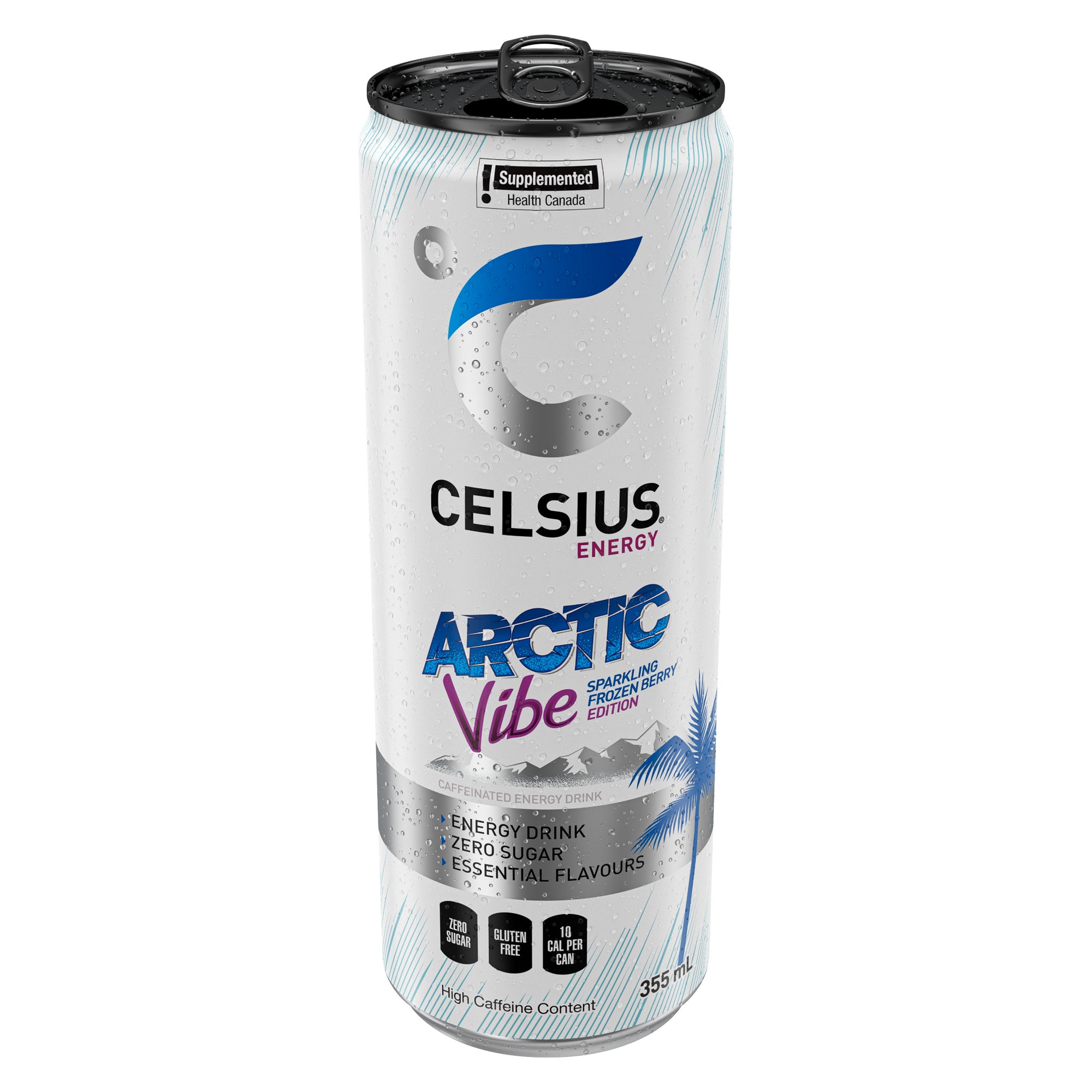 CELSIUS Energy Drink Arctic Vibe Sparkling Frozen Berry, 355 ml – Giant ...