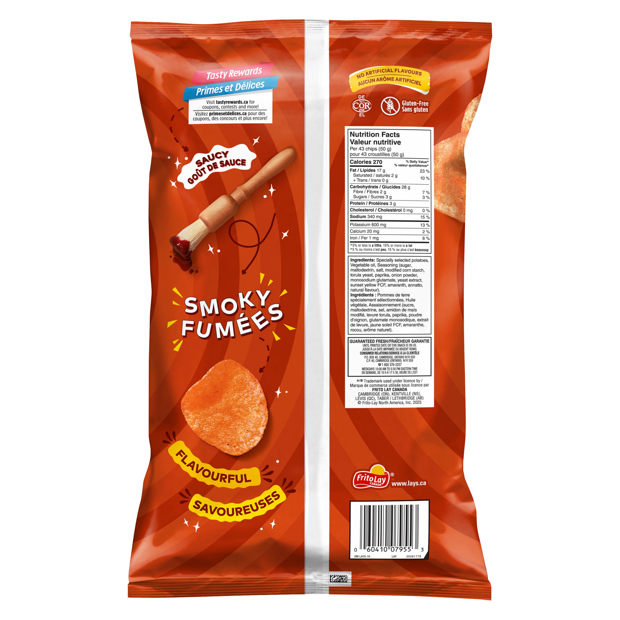 Lay’s croustilles Bar-B-Q à l’ancienne, 220 g – Giant Tiger