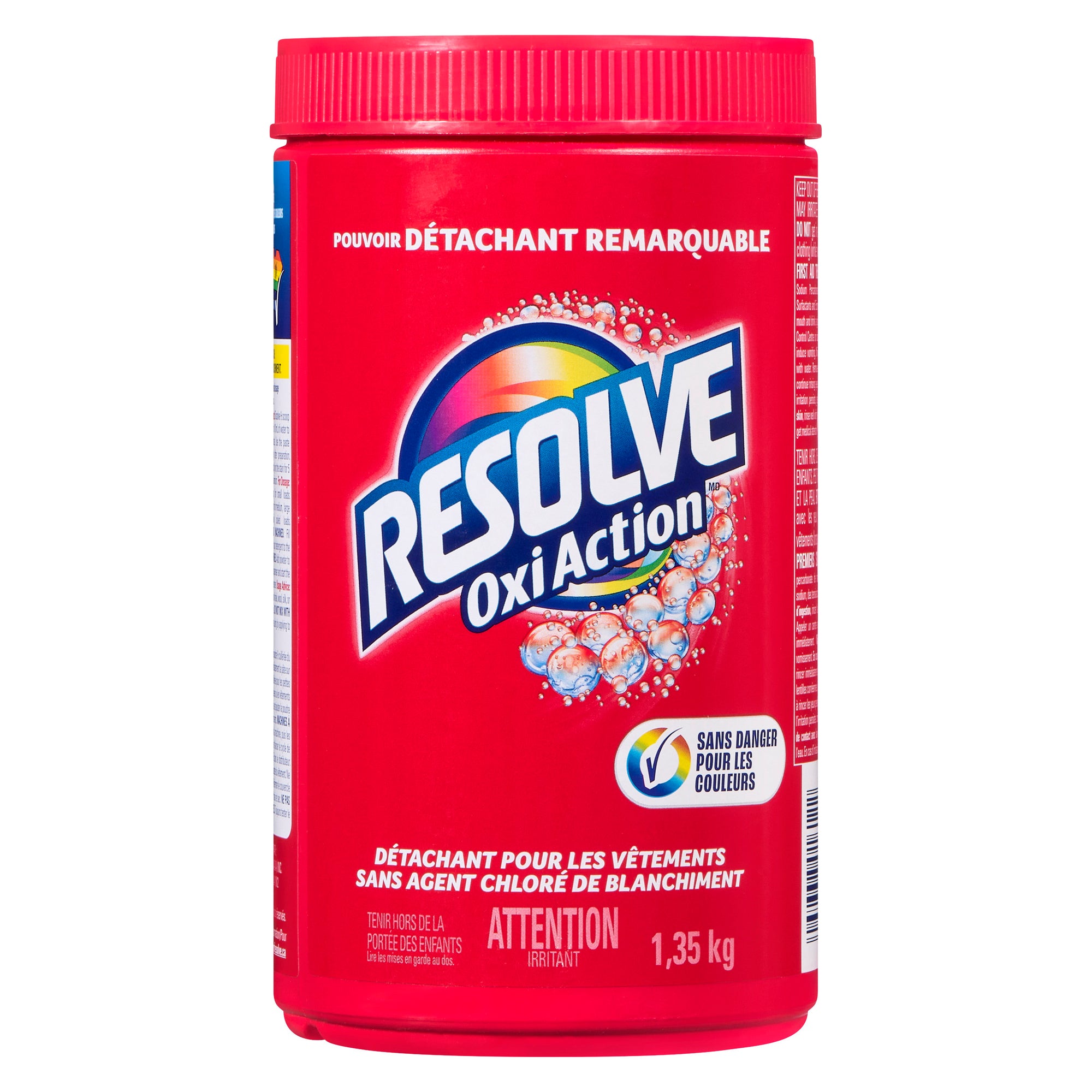 Resolve Oxi Action Stain Remover, 1.35 kg – Giant Tiger