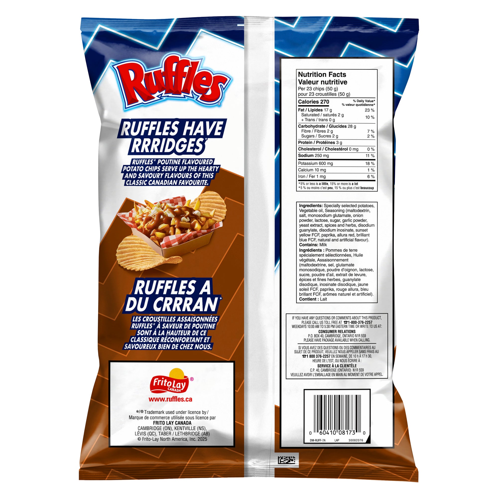 Ruffles Poutine Chips, 180 g – Giant Tiger