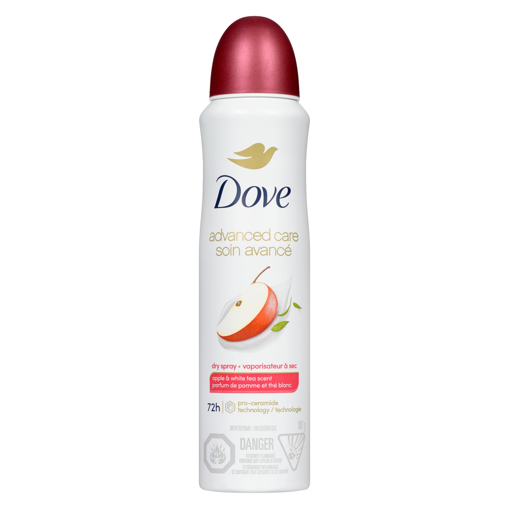 Dove Advanced Care Go Fresh Apple and White Tea Anti-Perspirant Deodor ...