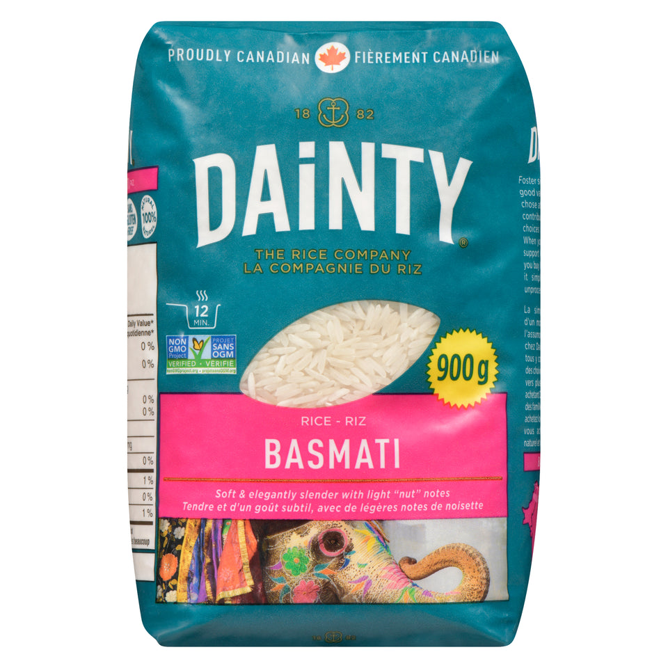 Dainty Basmati Rice, 900-g – Giant Tiger
