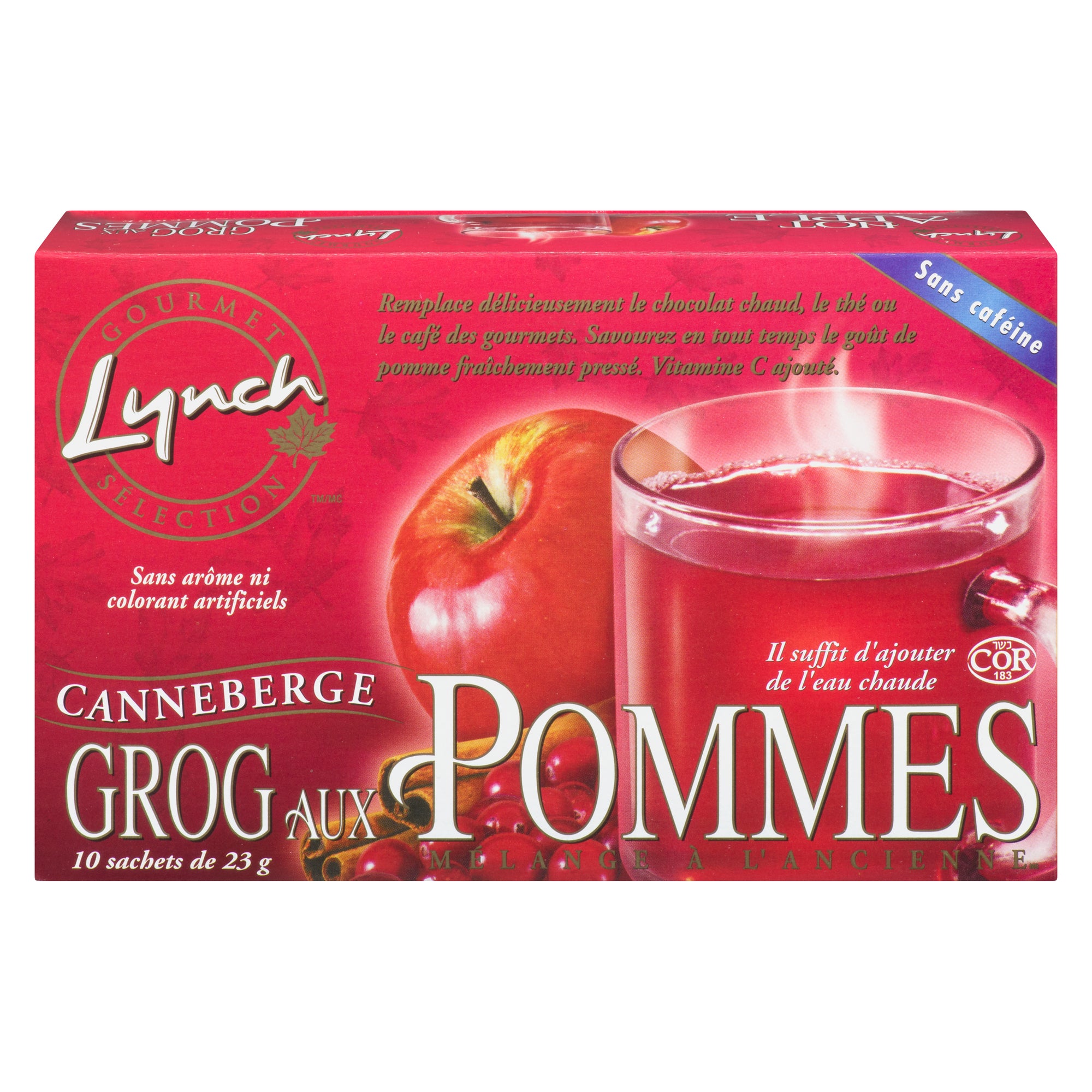 Lynch Gourmet Selection Cranberry Hot Apple Olde Style Cider Mix 10 ...