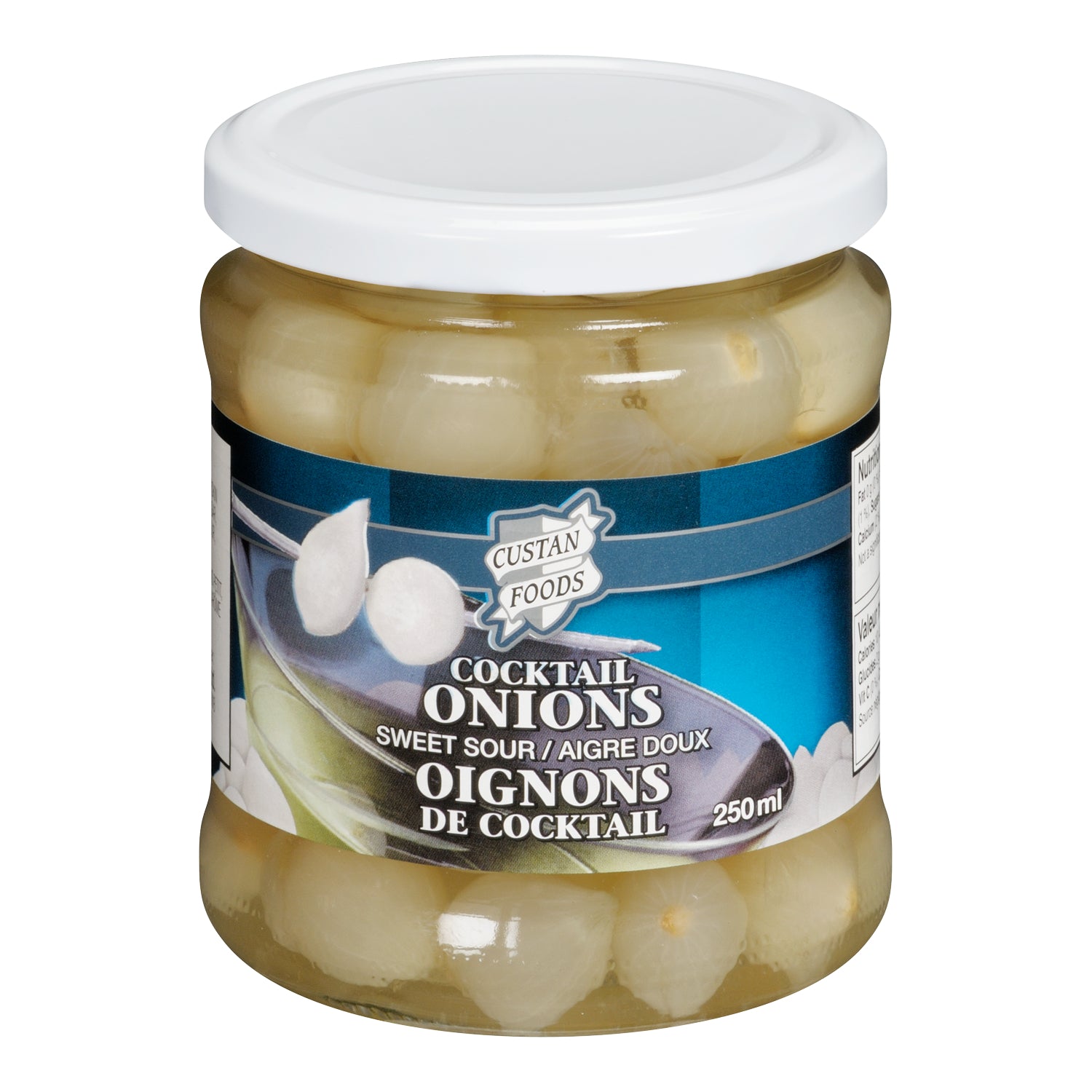 Custan Foods Sweet Sour Cocktail Onions, 250-ml – Giant Tiger