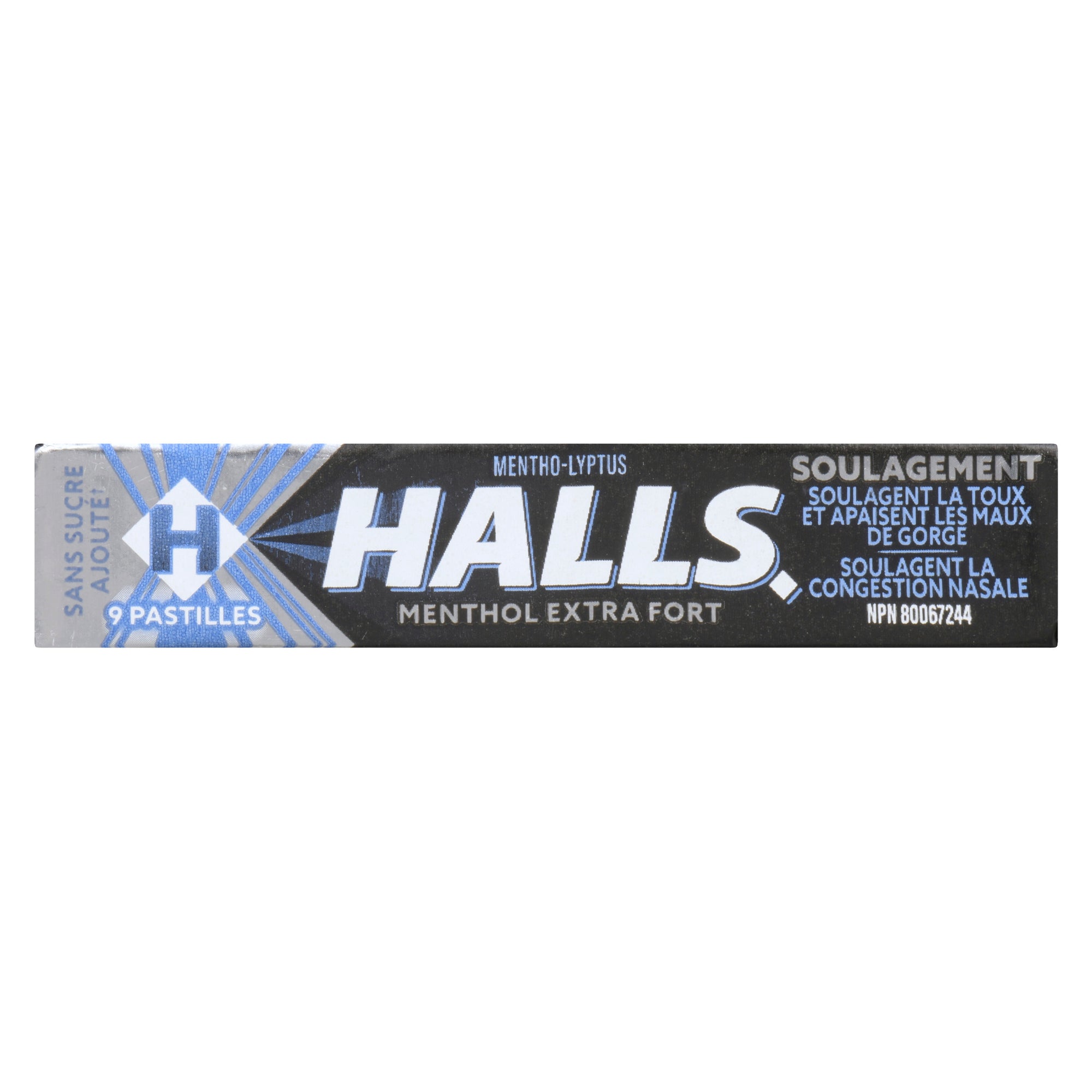 Halls Relief Mentho-Lyptus Extra Strong Menthol, 9 Lozenges – Giant Tiger