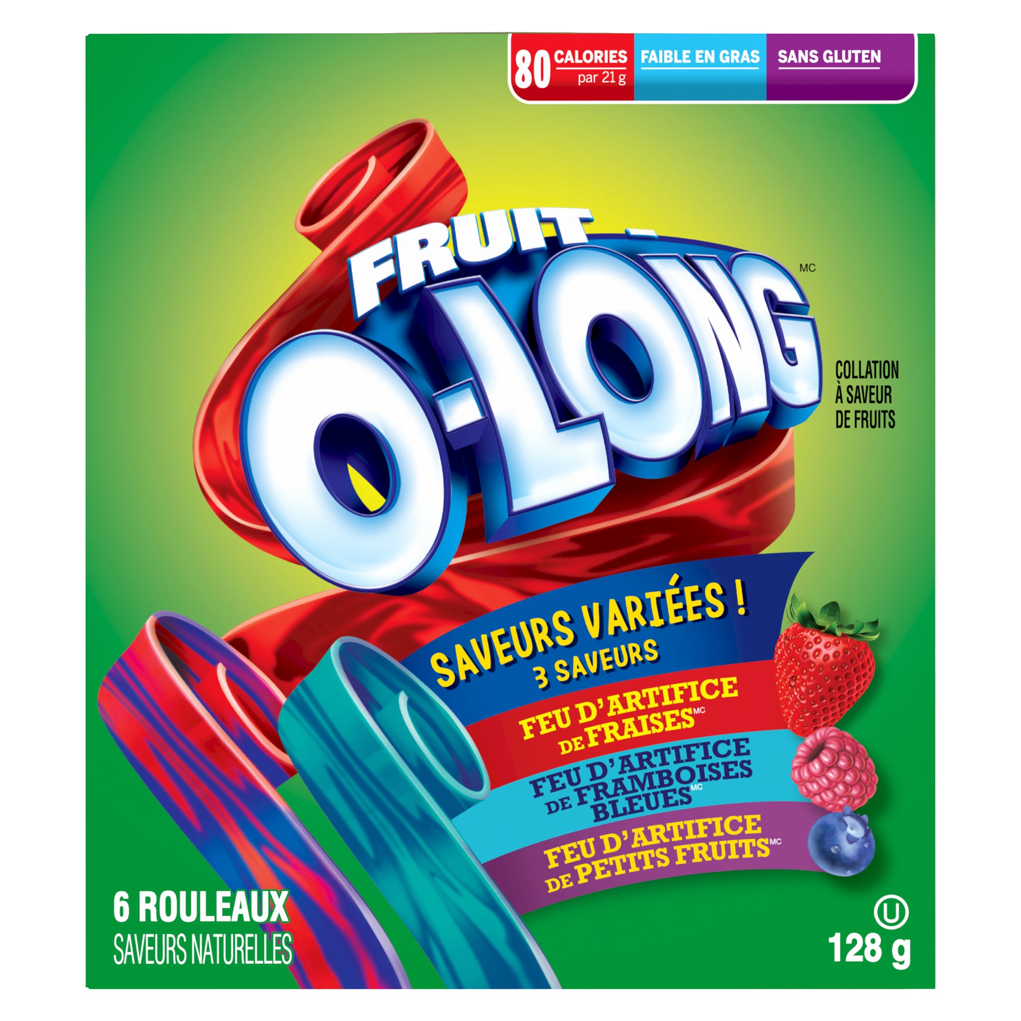 Collations aux saveurs de fruits variées Fruit-O-Long de Betty Crocker ...