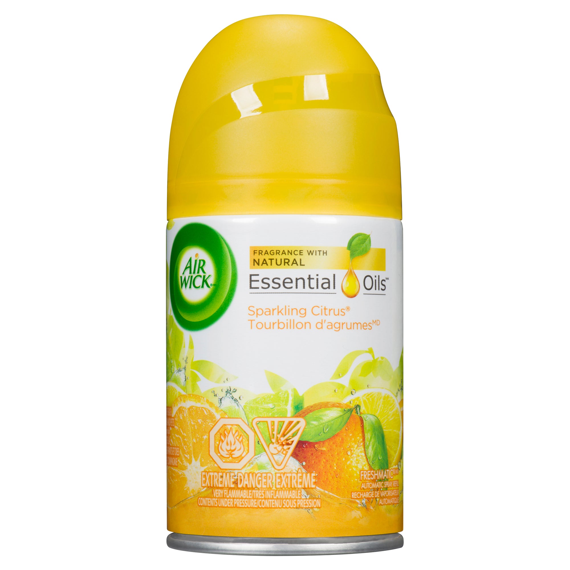 Air Wick Freshmatic Sparkling Citrus Air Freshener Refill, 180-g ...